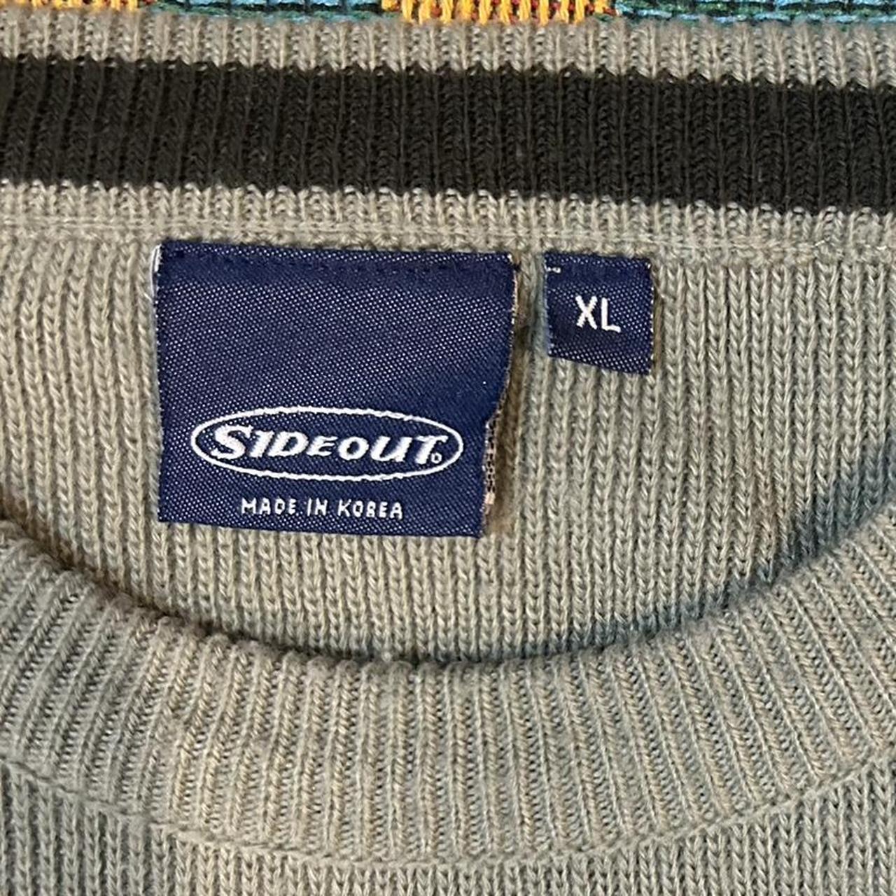 Vintage Sideout knit surf sweatshirt - Depop