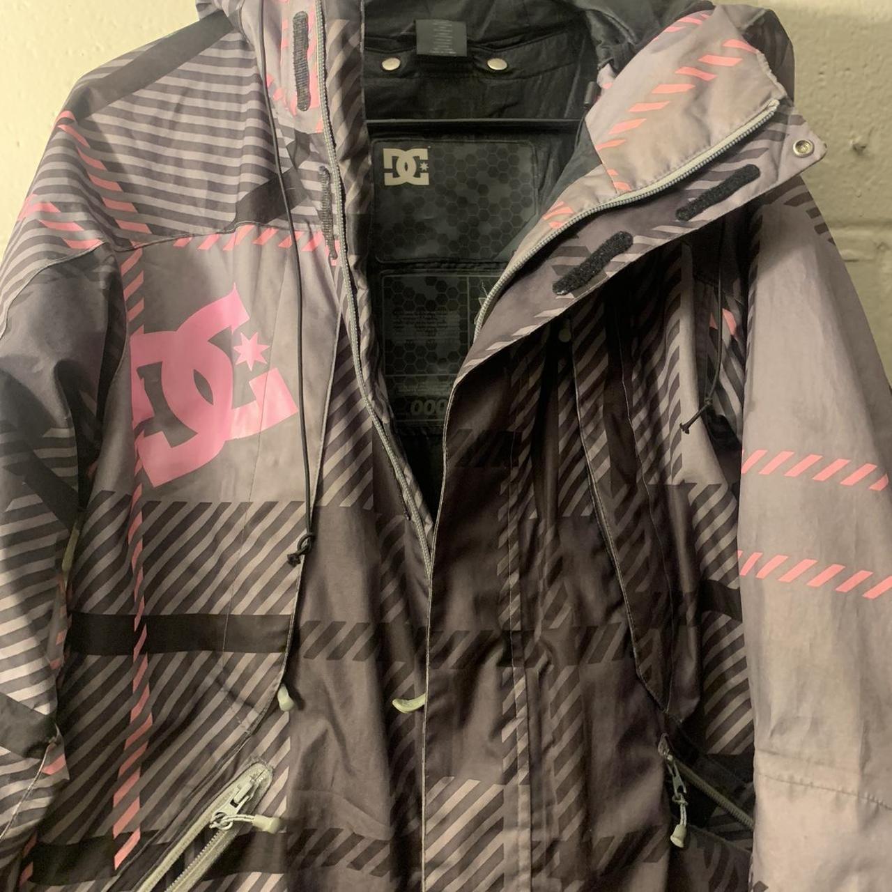Pink DC jacket size large Y2K - Depop