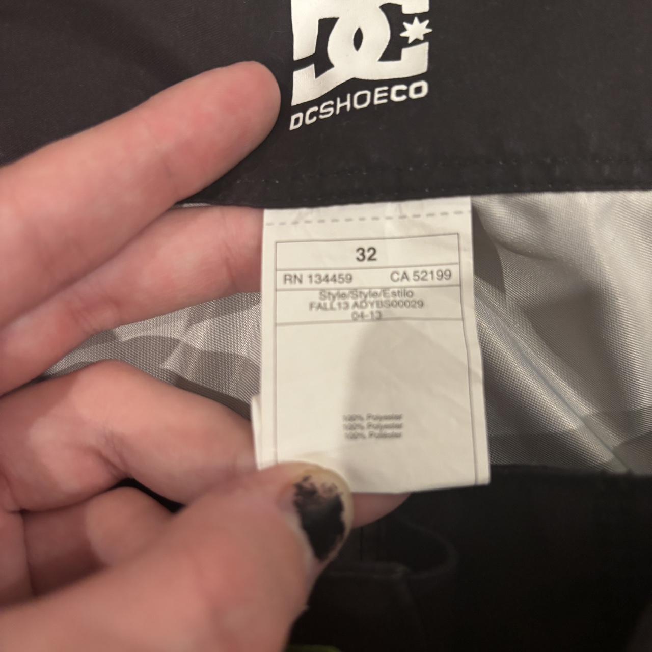 DC MENS SWIM TRUNKS SIZE 32 WAIST#emo #dc... - Depop