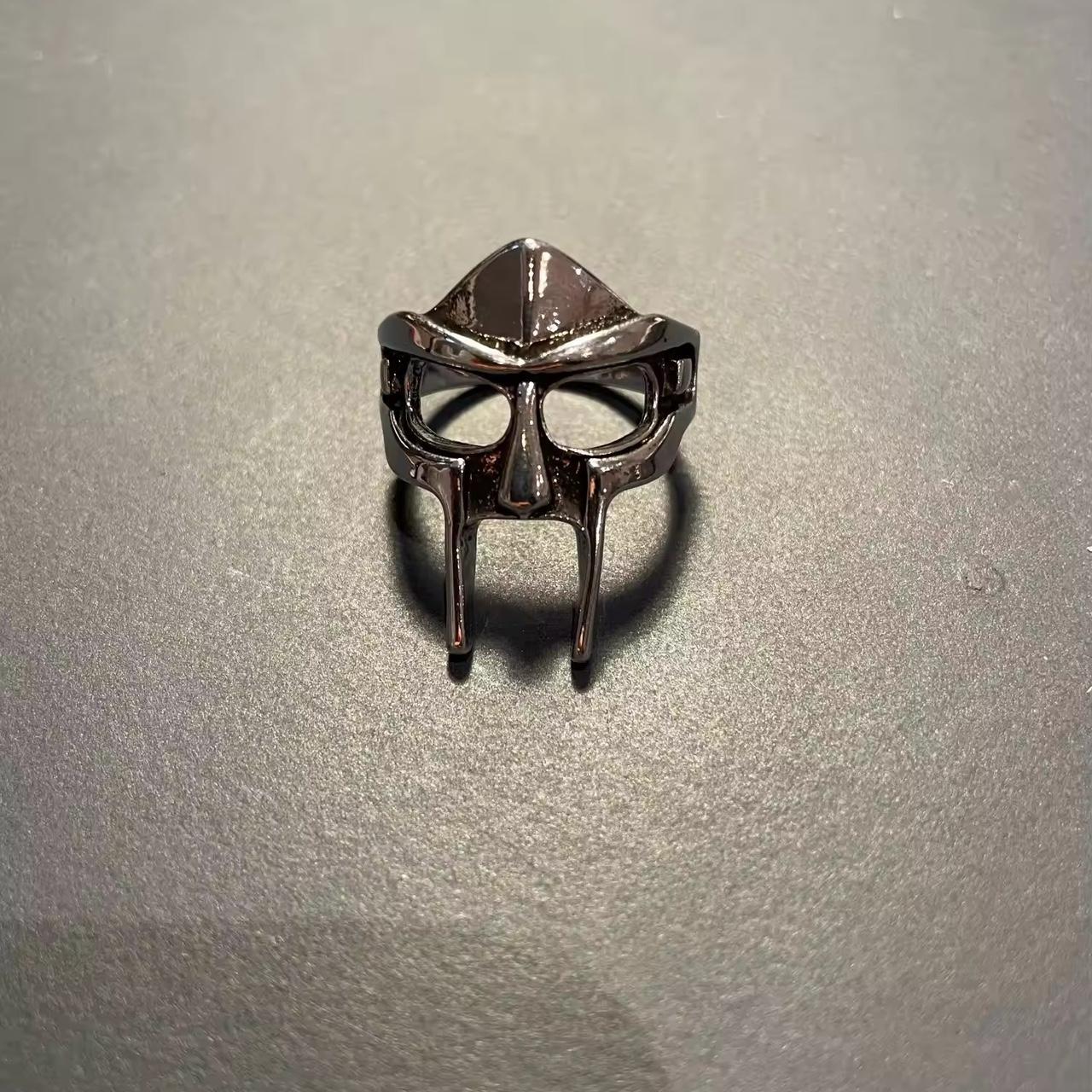 Silver MF Doom ring #streetwearjewellery Shipping is... - Depop
