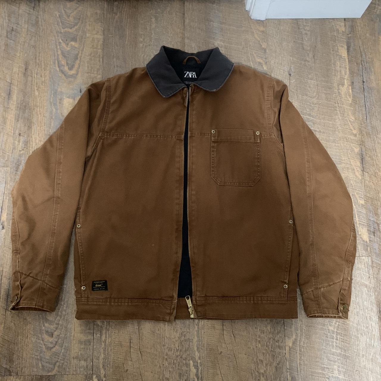 Zara work jacket (similar to Carhartt Detroit jacket) - Depop