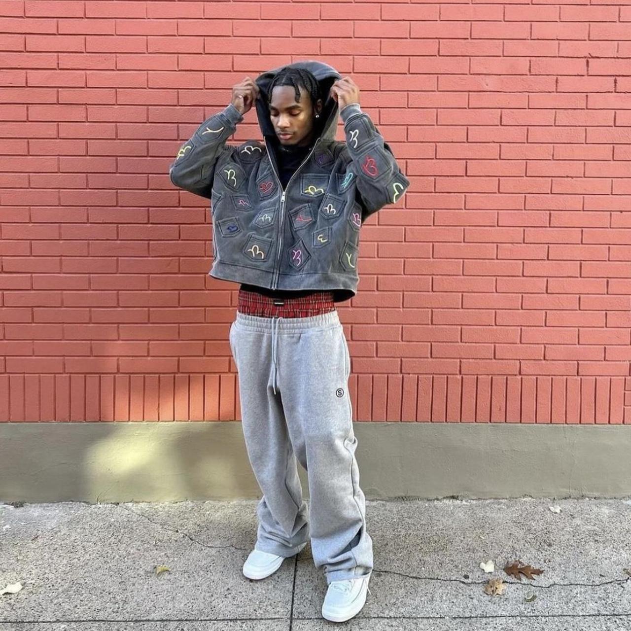 SHIRTMARKET BOXER SWEATS Baggy/Wideleg Sweatpants... - Depop