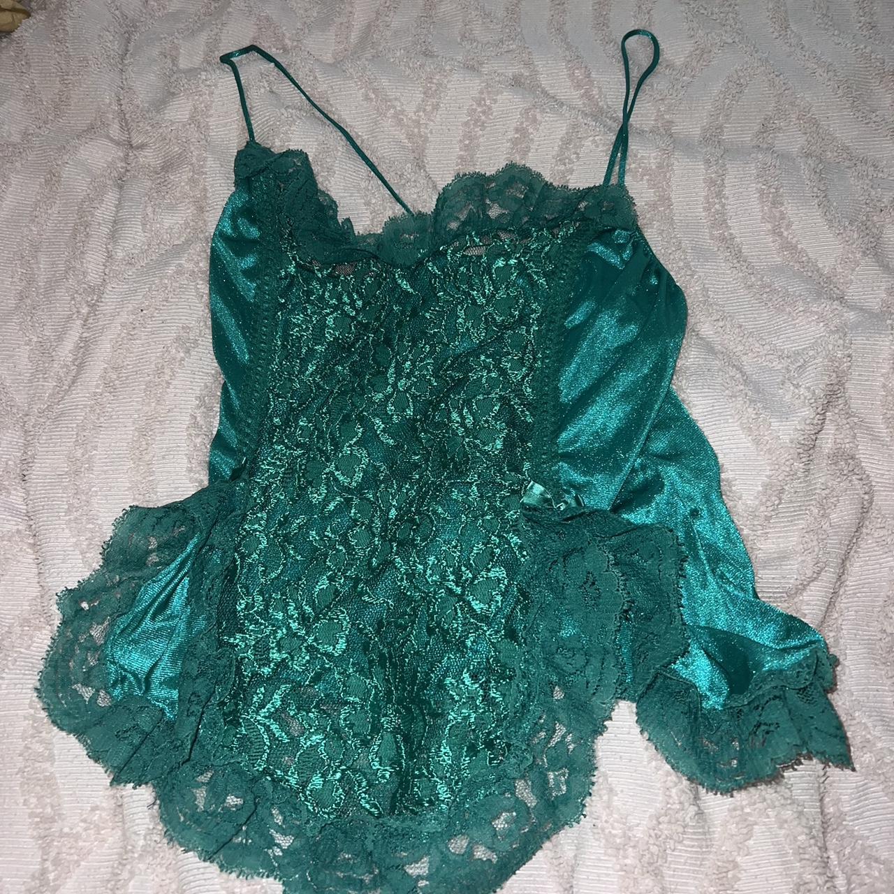 Turquoise Lacey lingerie top 🧚🏼‍♂️ - Depop