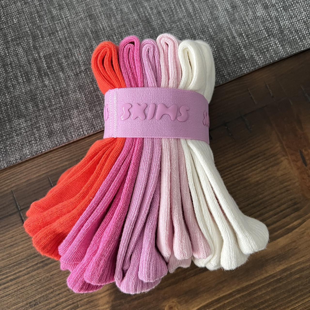 skims limited edition valentines socks size 8+ - Depop