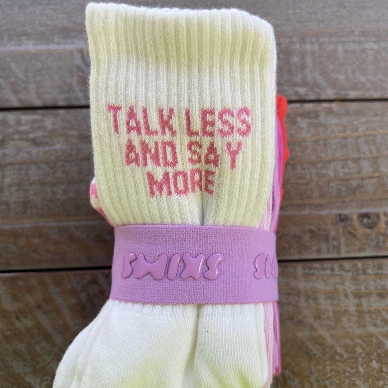 skims limited edition valentines socks size 8+ - Depop