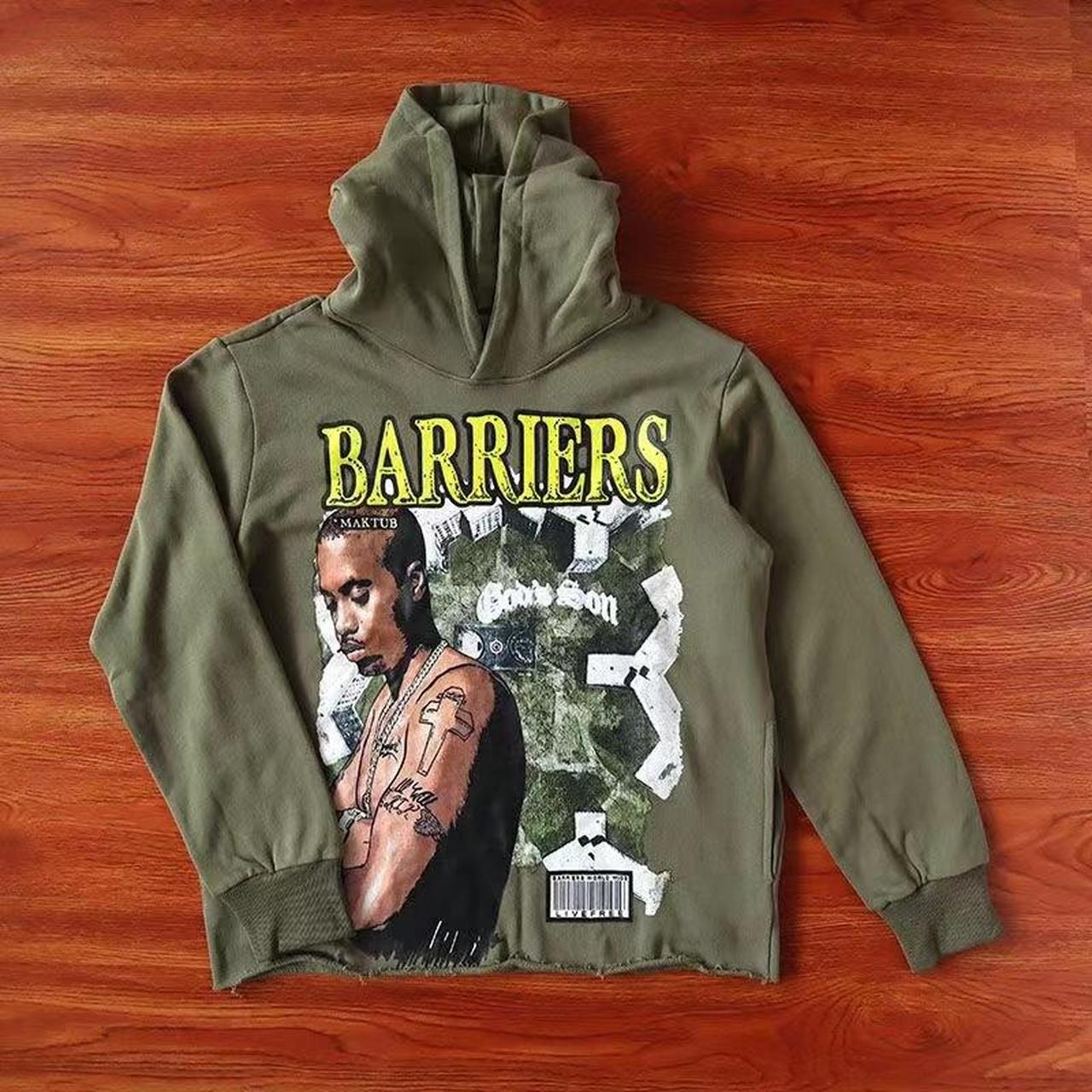 Barriers DUKE multi- print hoodie ~All size... - Depop