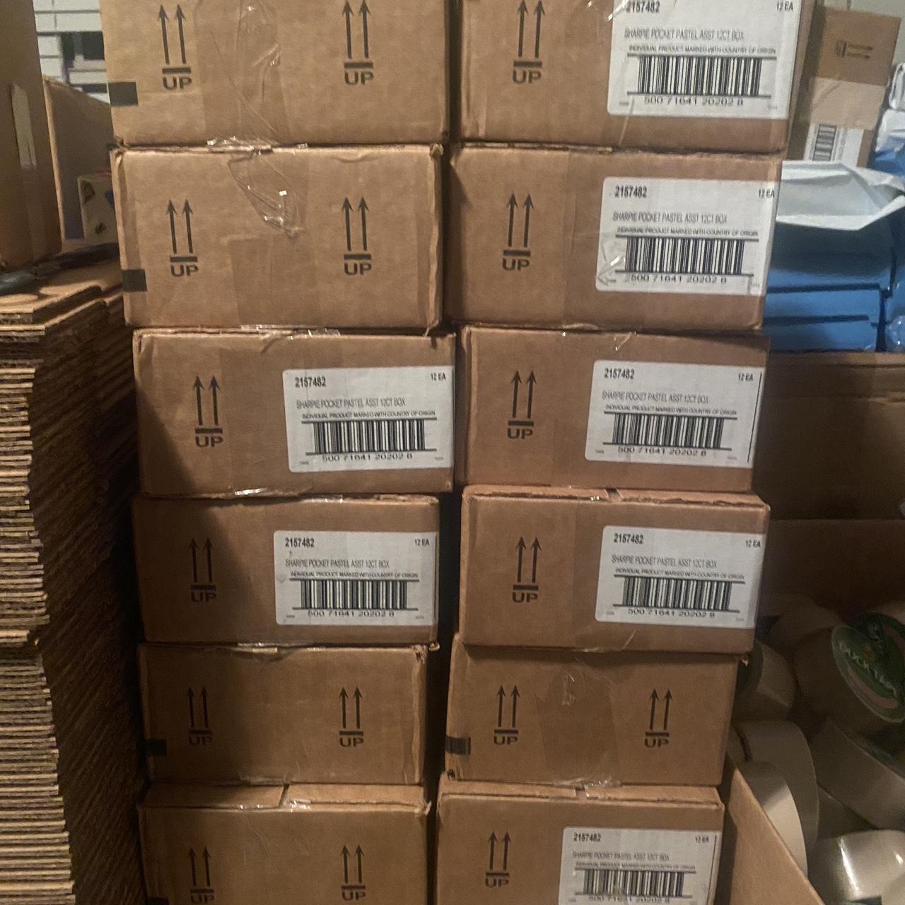 Sharpie Pastel Color Highlighters 12 units per box... - Depop