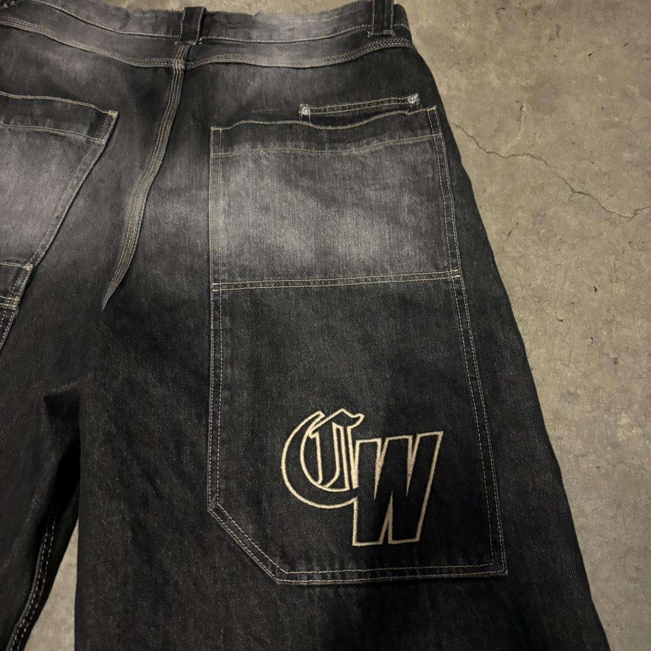 JNCO Style Bershka Jeans with a sick design #JNCO... | Depop