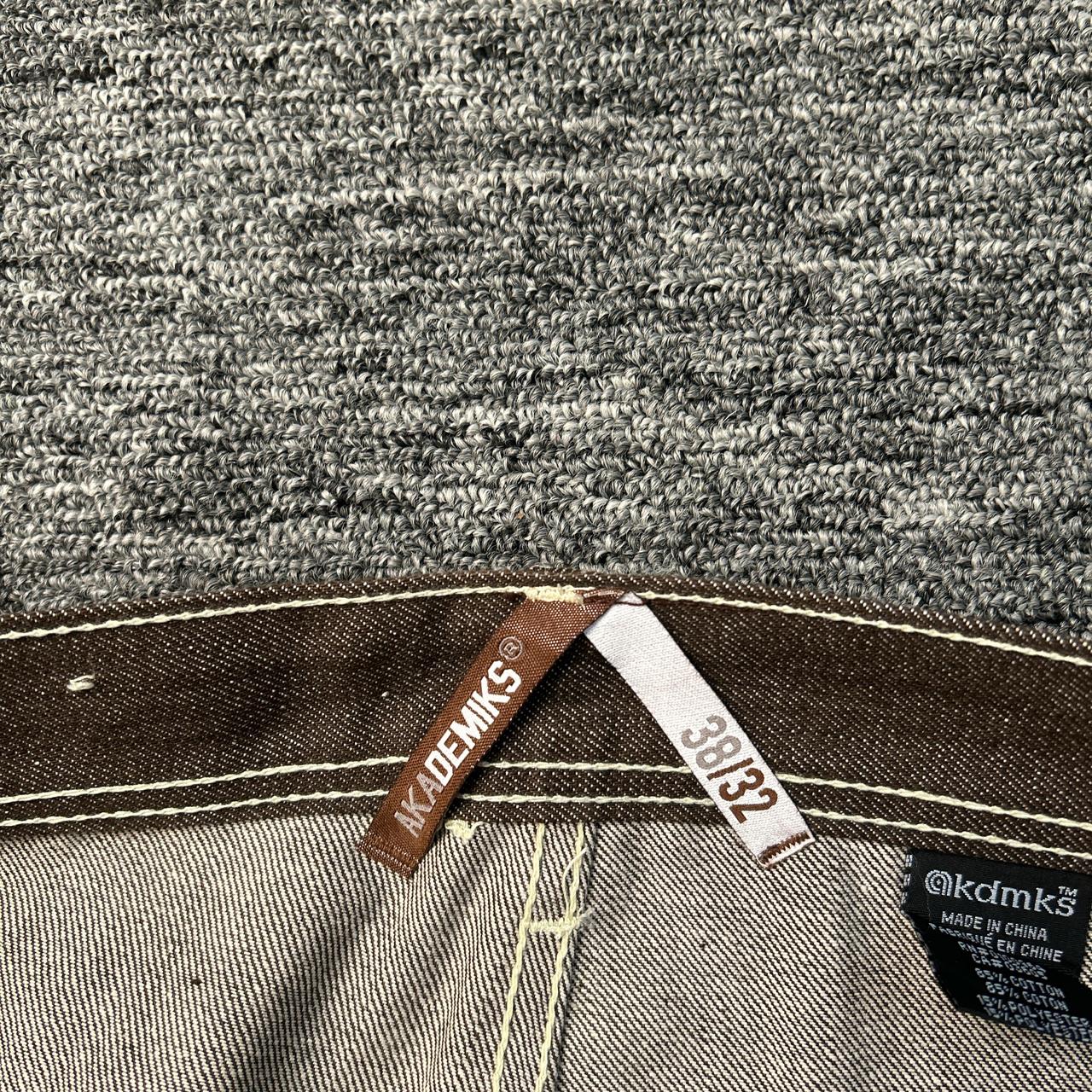 Brand new Akademiks 38x32 Brown Denim Flawless... - Depop