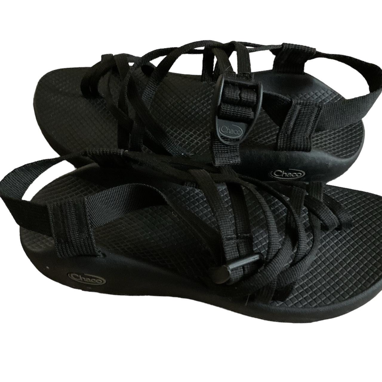 Chaco - Women’s ZX/2 Classic Sandal. Solid Black.... - Depop