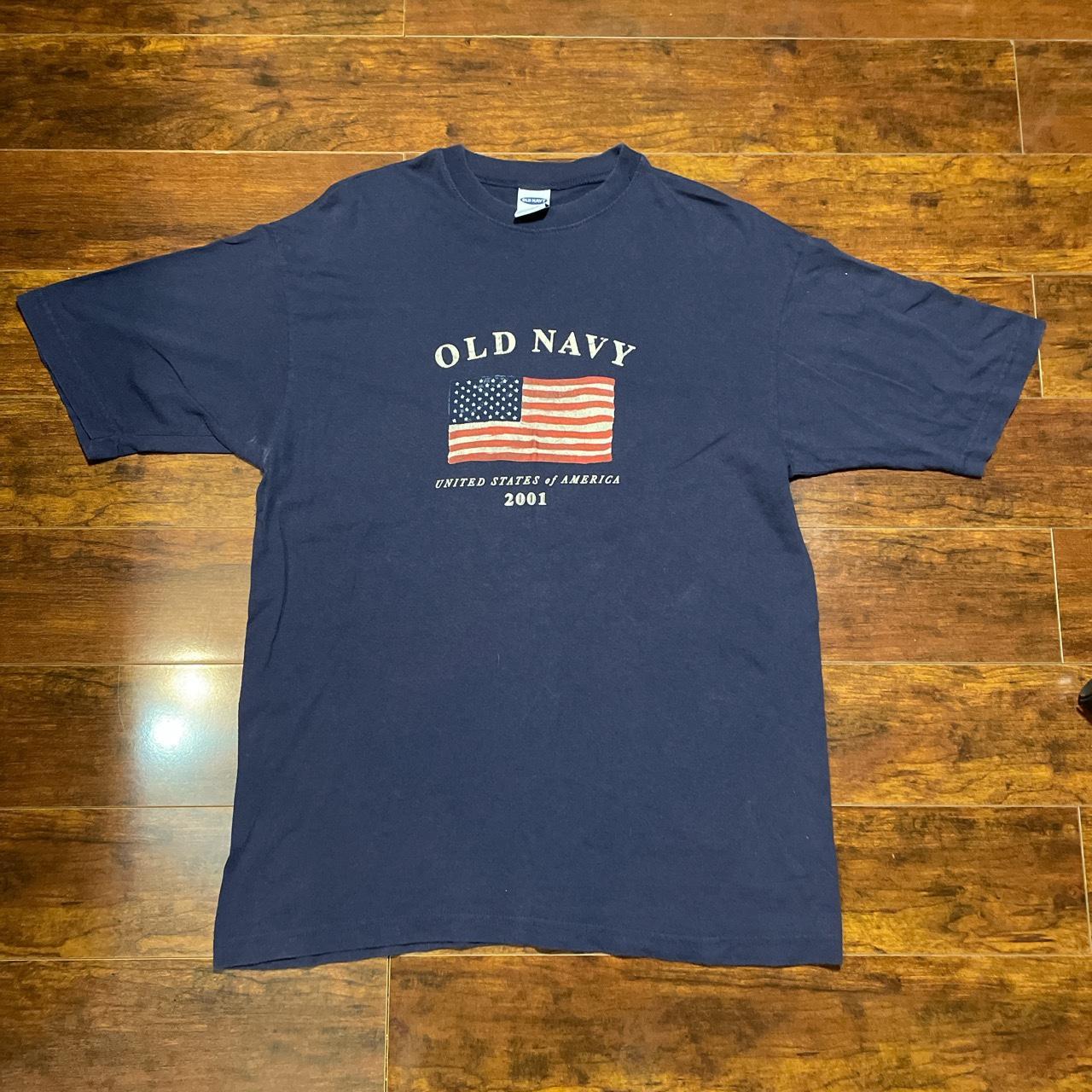 Vintage Old Navy 2001 Heavyweight T Shirt Size M Depop