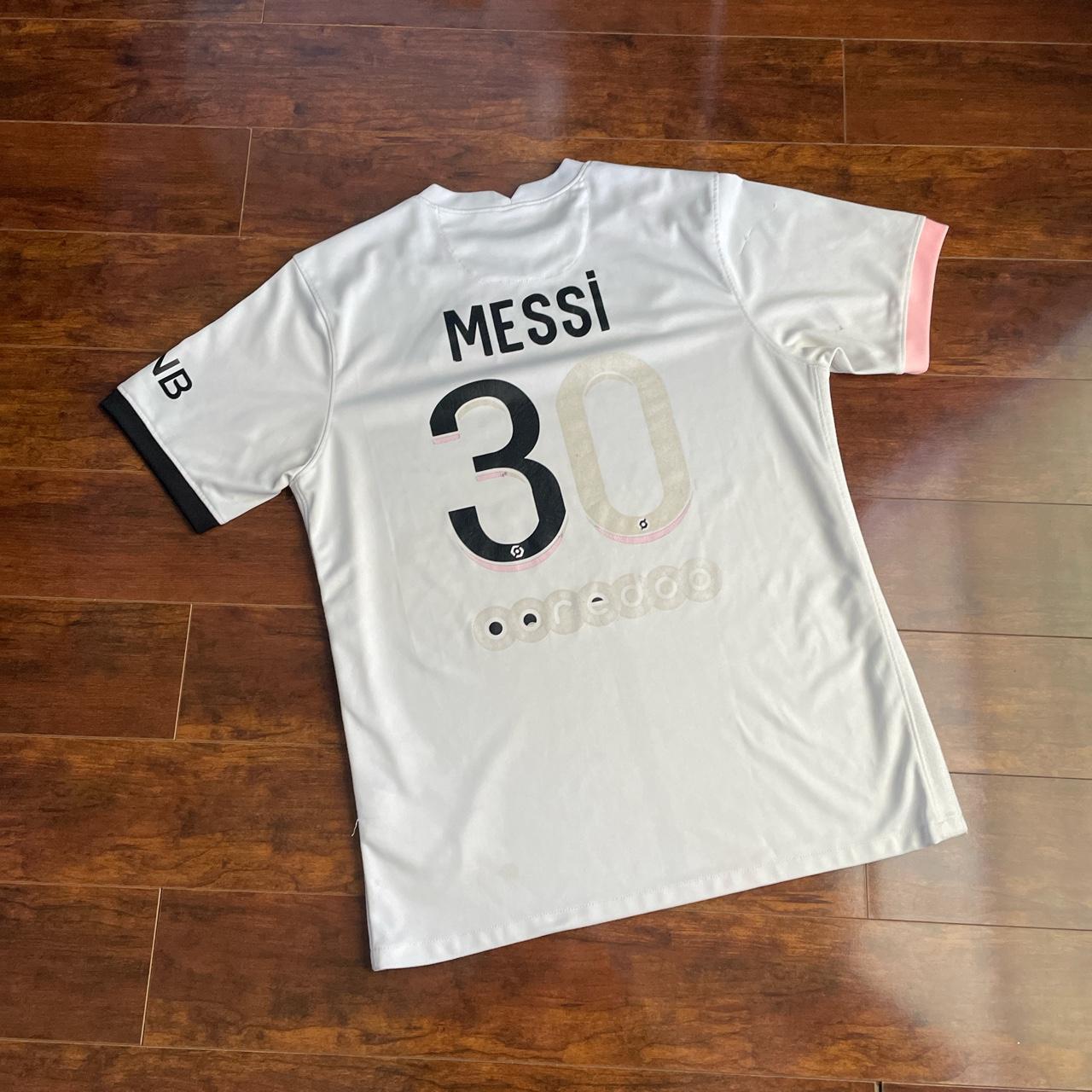 Nike PSG Messi Soccer Jersey SIZE L Back number... - Depop