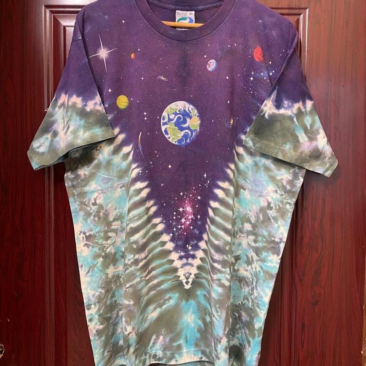 vintage 1992 liquid blue tye n dye t shirt #liquidblue - Depop