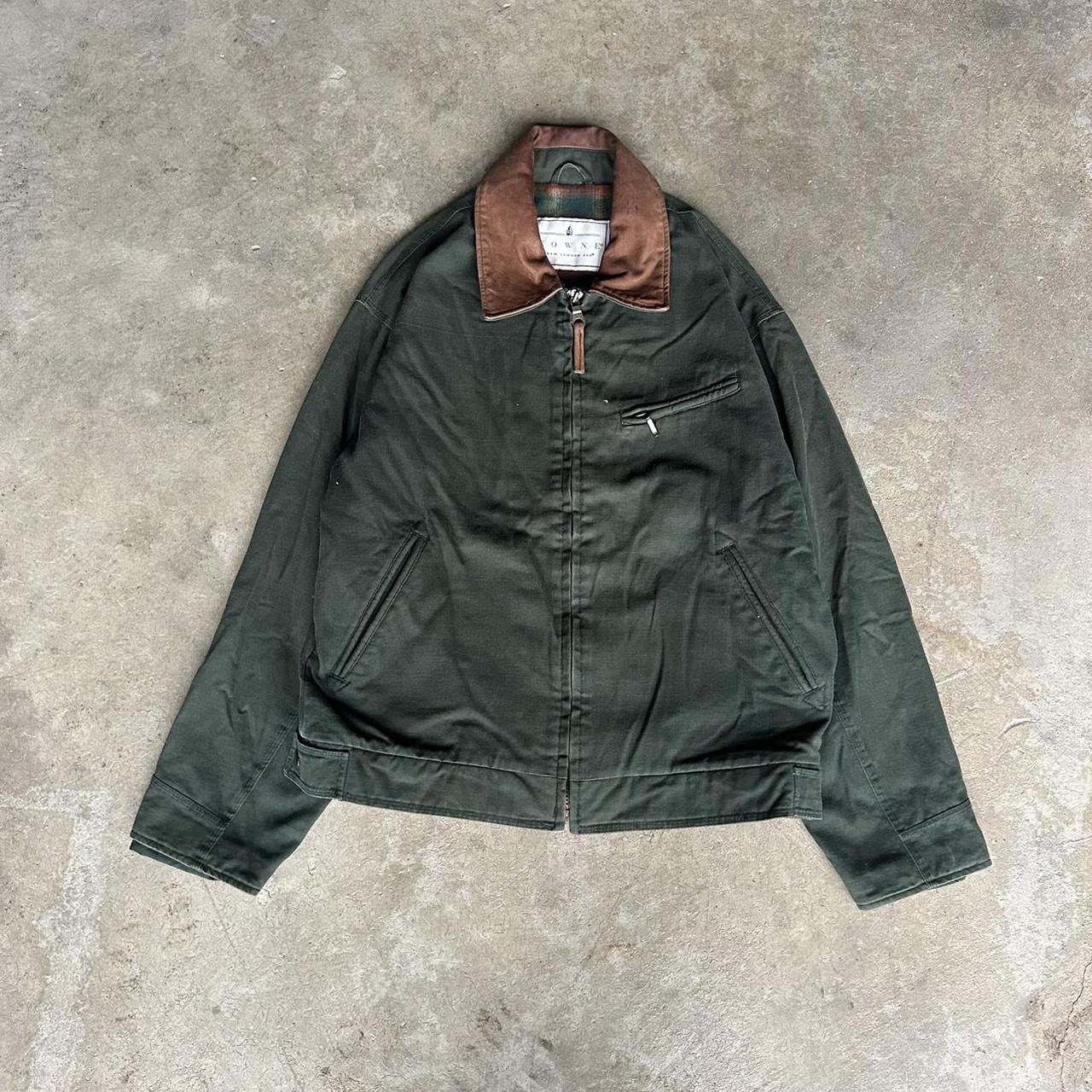 Vintage Carhartt Detroit Style Jacket Size: Large... - Depop