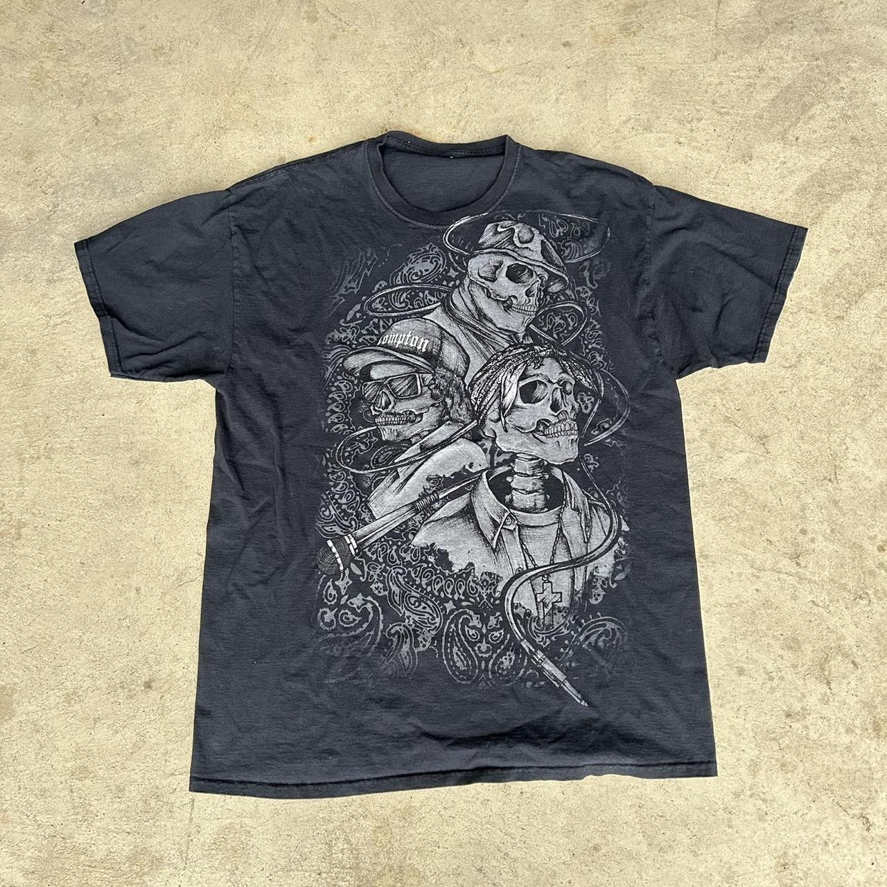 Vintage Y2K Affliction Style Emo Goth Jesse Pinkman... | Depop