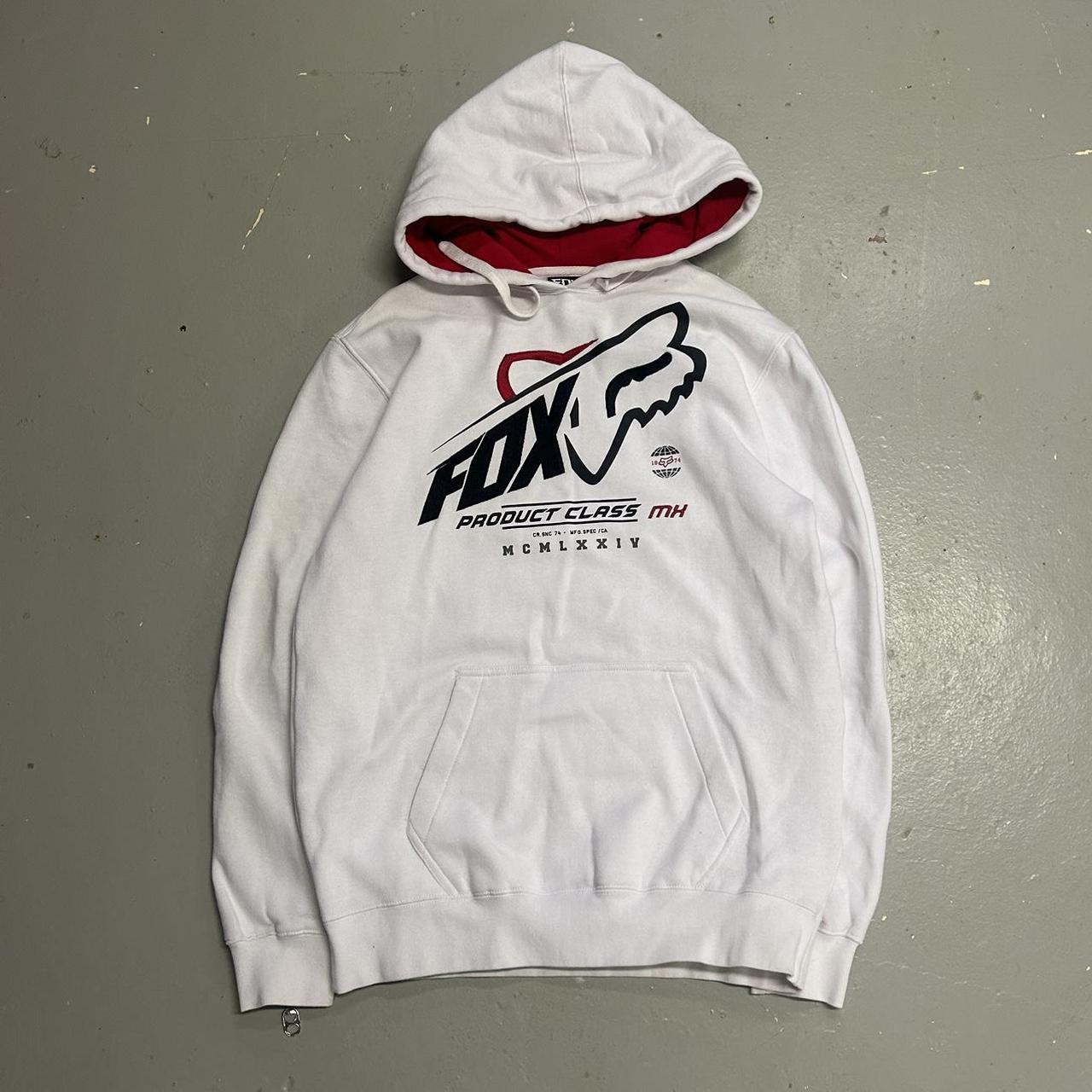 Y2K Fox Racing Hoodie Size: Medium #y2k... - Depop