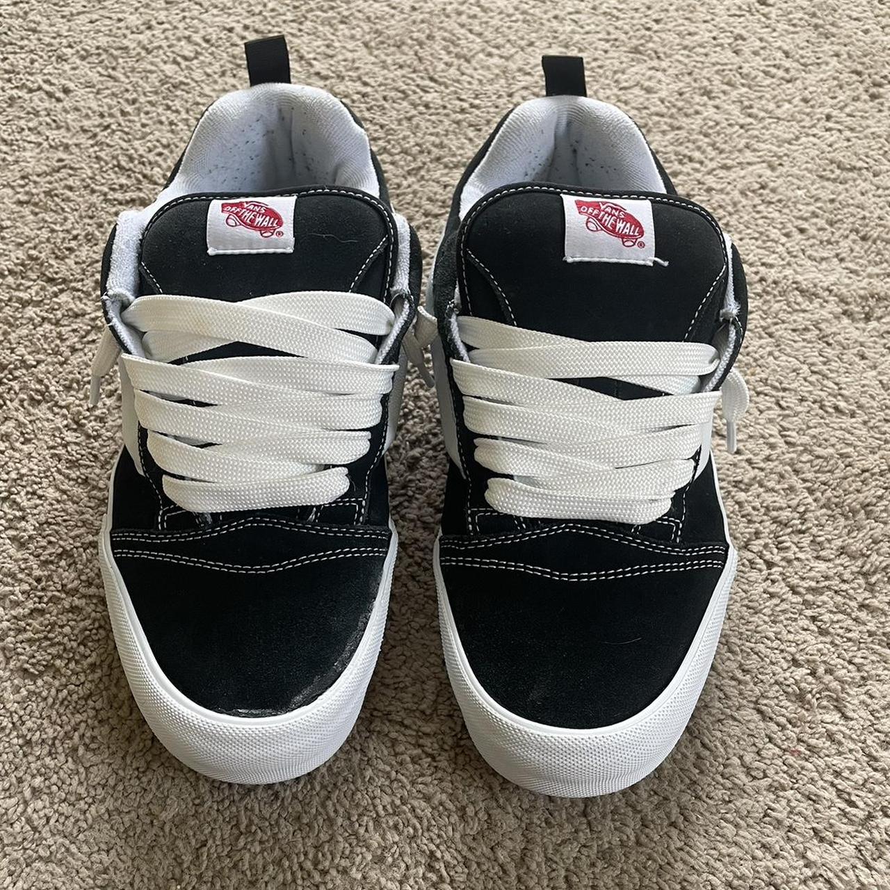 Vans Knu Skool fits small like adidas size 9 light... - Depop