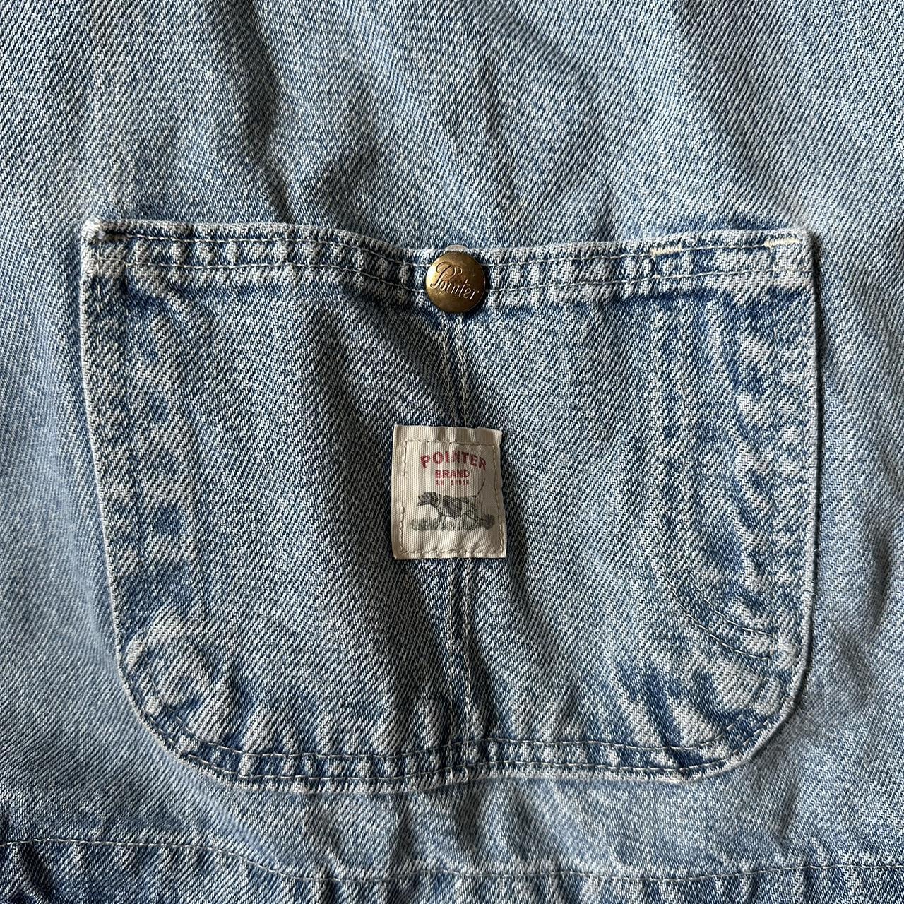 Pointer brand overalls. Oversized (would fit a size... - Depop