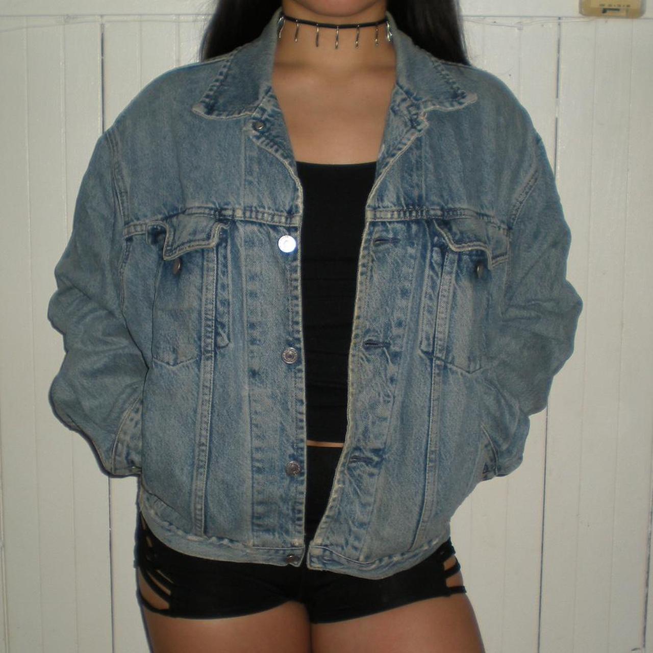 Trending oversized authentic vintage denim retro 90s... - Depop