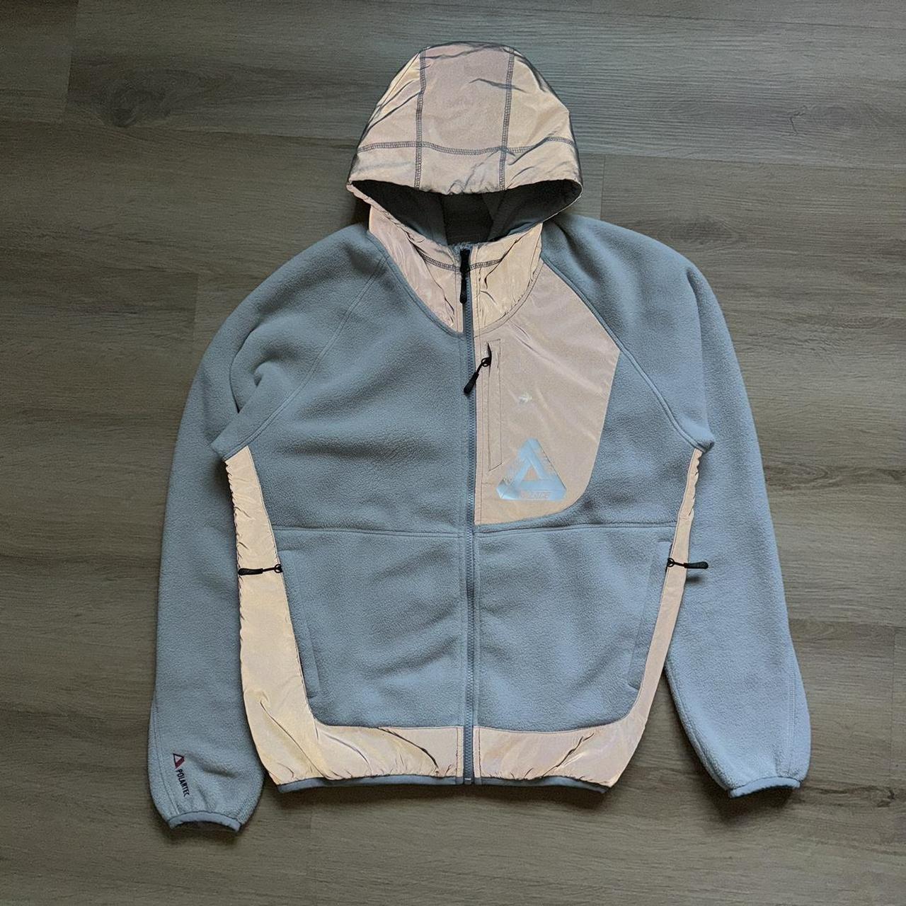 Palace Gore-Tex reflective hooded jacket. Size:... - Depop