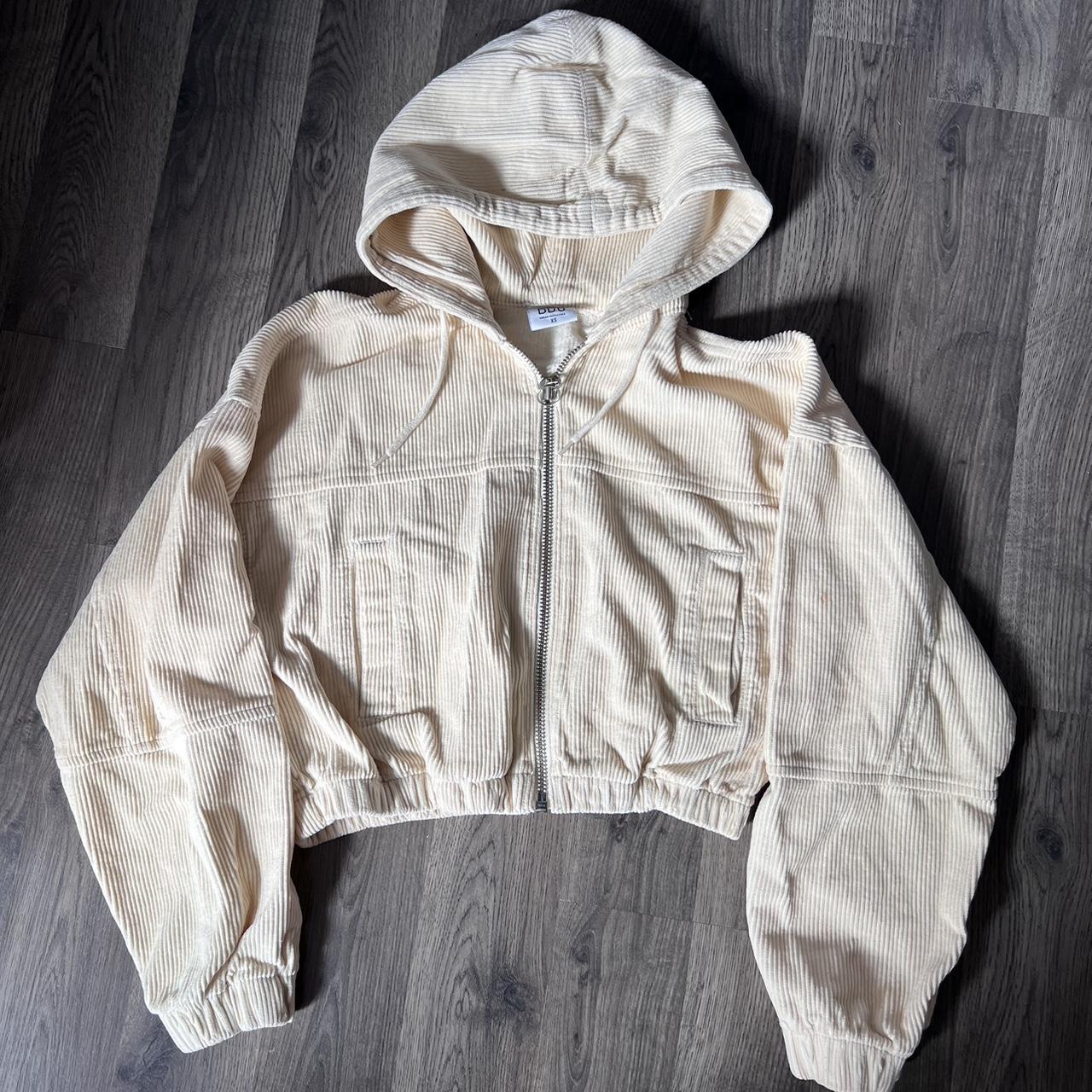 urban outfitters corduroy zip up - Depop