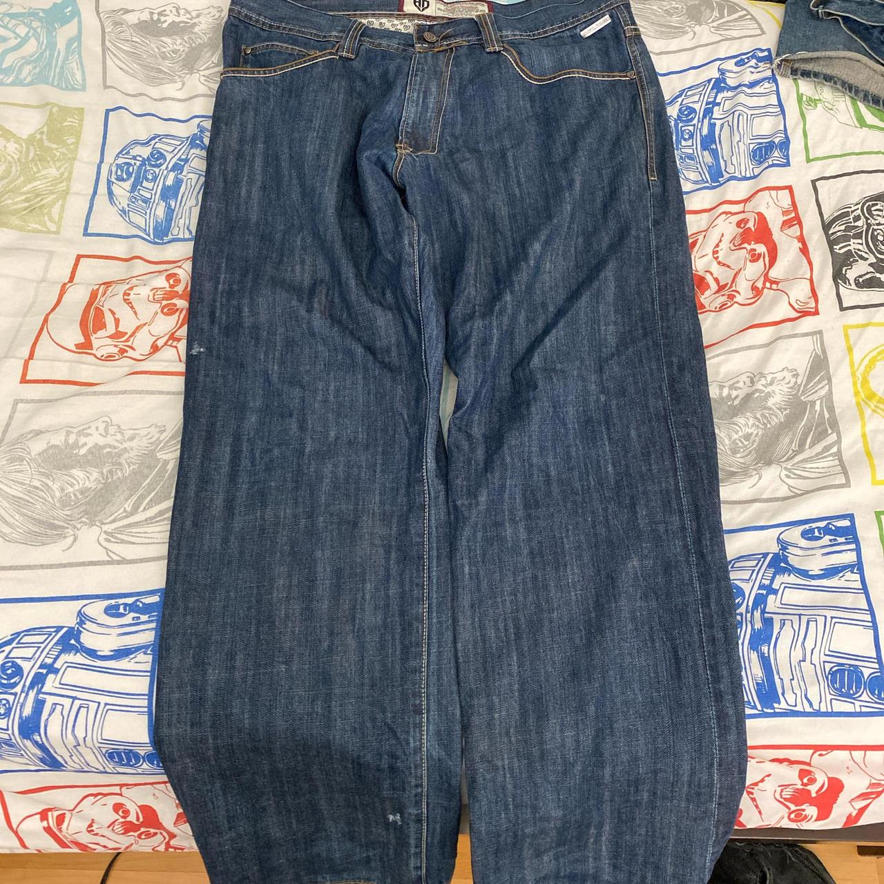 super sick baggy artful dodger jeans with cool... | Depop