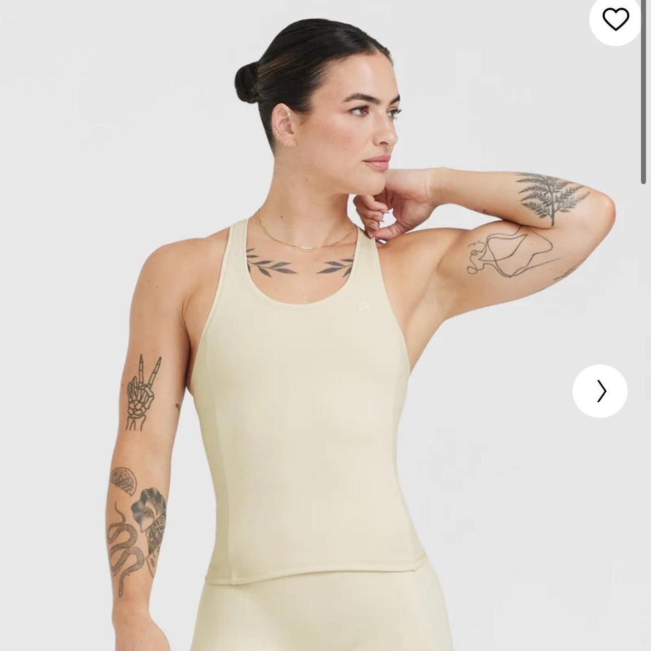 Oner Active Timeless Vest in vanilla -Round... - Depop