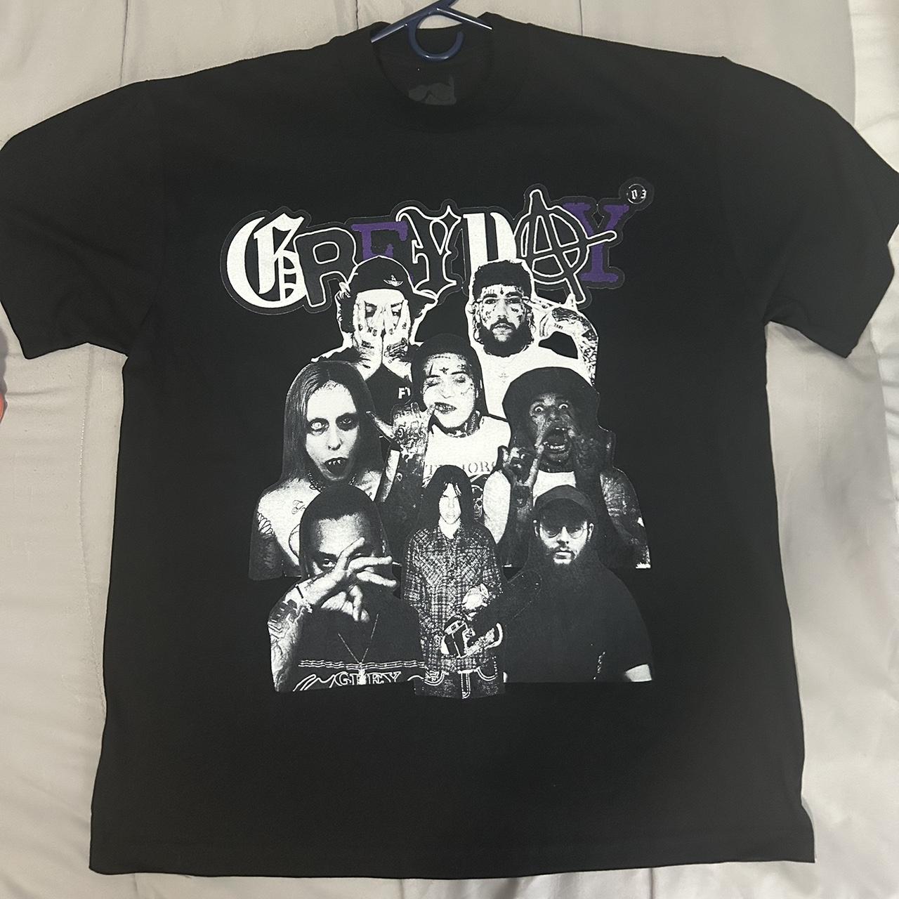 Greyday 2023 Tour Shirt size Large black brand new... - Depop