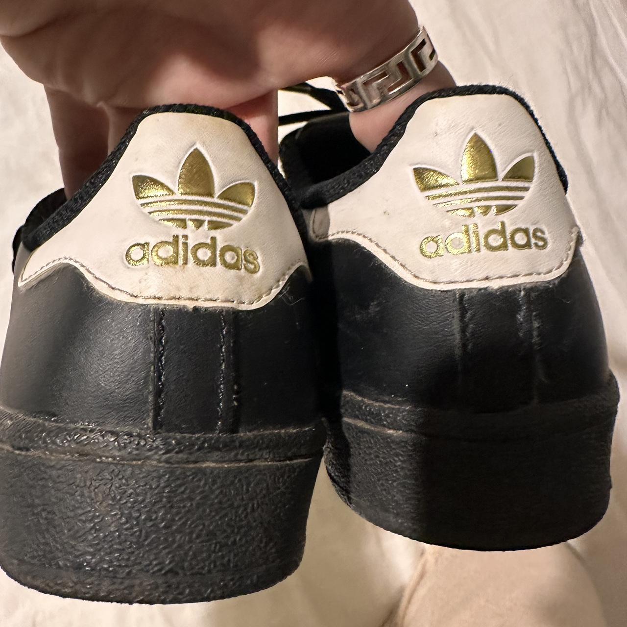 Adidas shell toes. Size 1 - Depop