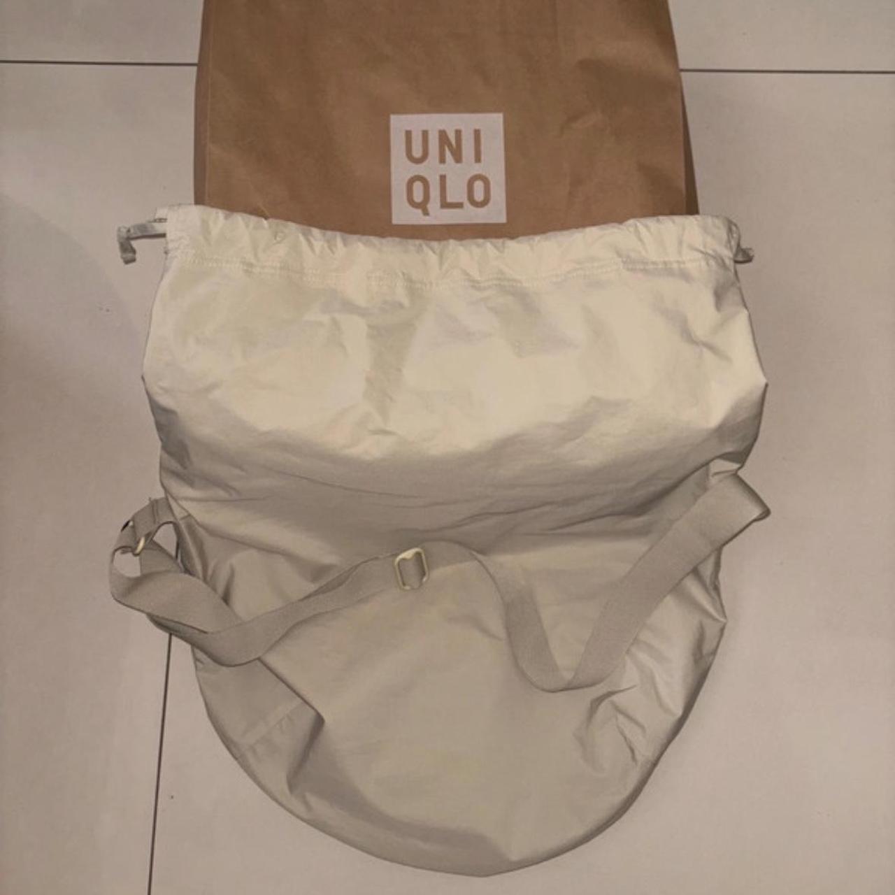 Uniqlo U 30 Natural bag unisex 60x41.5 cm New... - Depop