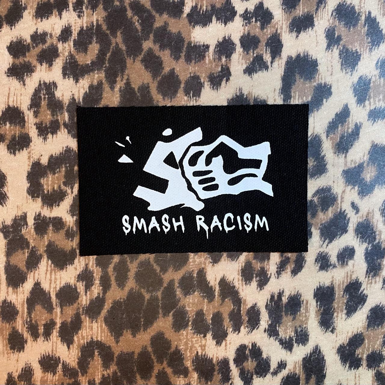 * Smash Racism Patch - Anti-Racism Punk Patches -... - Depop