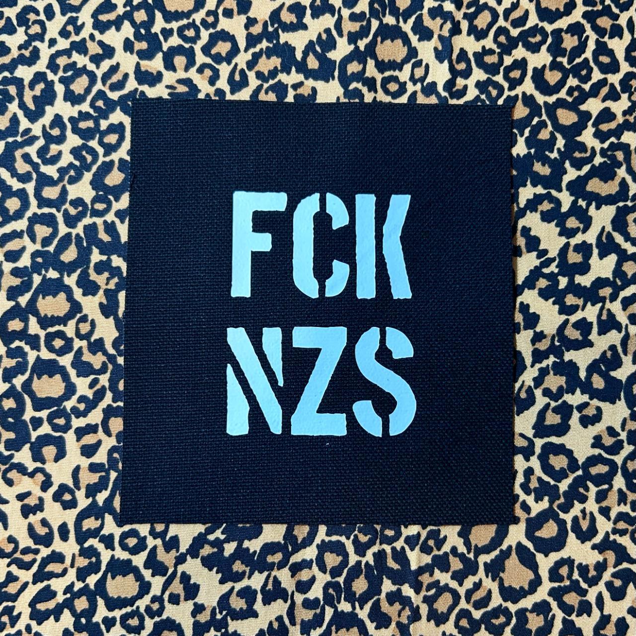 * Anti-Nazi Patch - FCK NZS Punk Patches - Leftist... | Depop