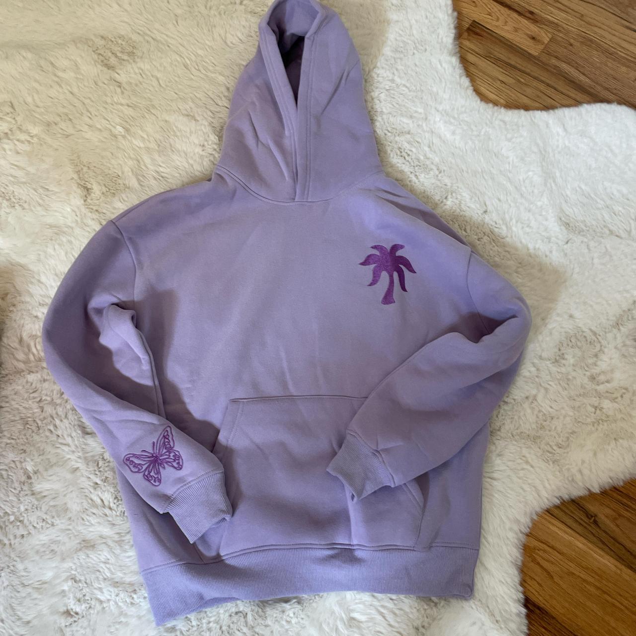 💜 PLEASE DM BEFORE BUYING 💜 Purple Pink Palm Puff... - Depop