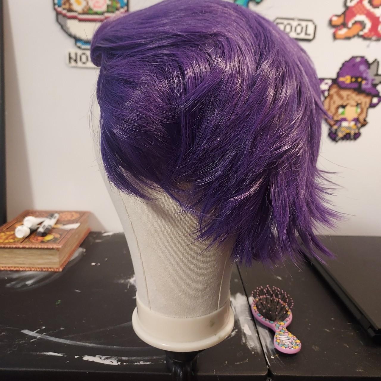 Purple wig used for Hitoshi Shinso form my hero... - Depop