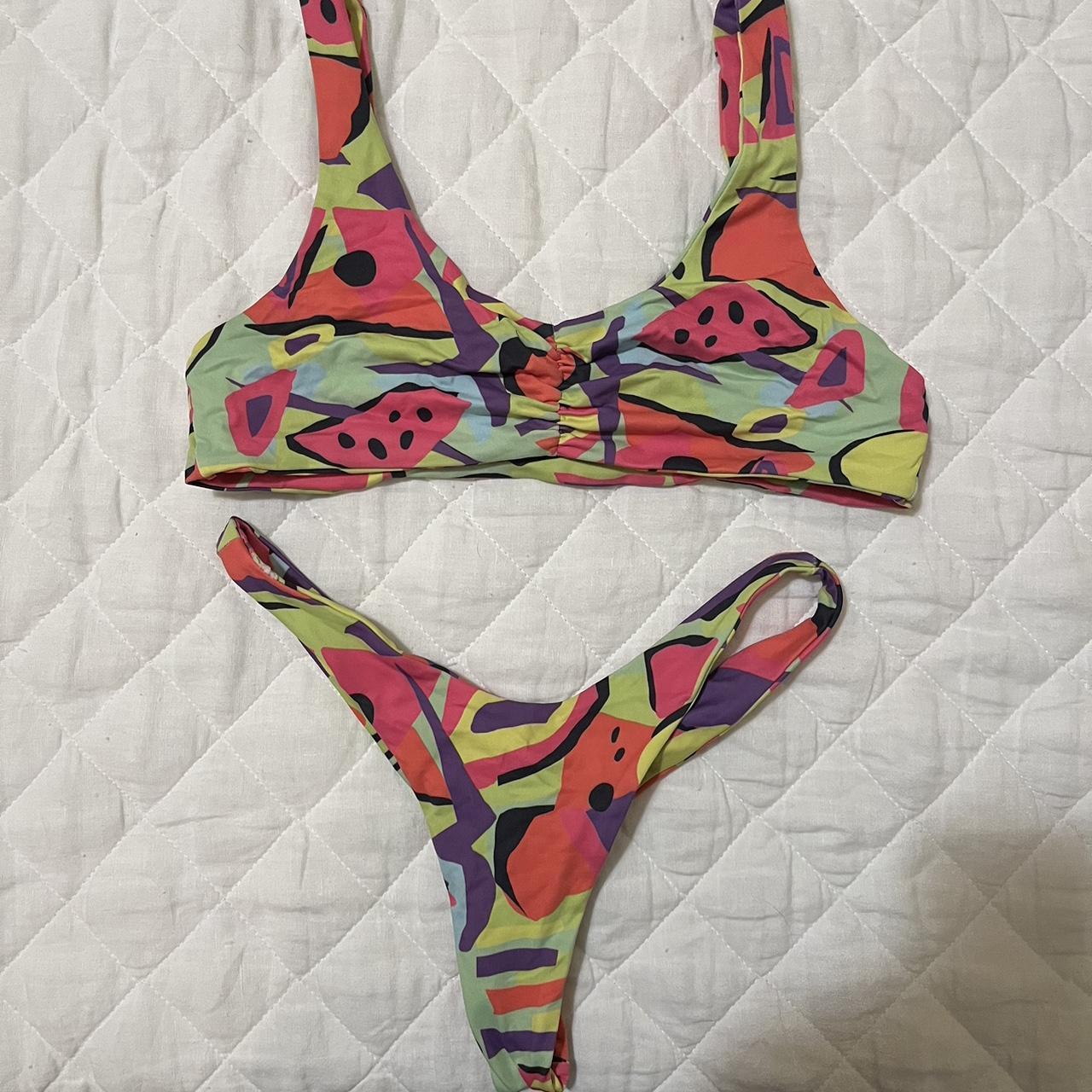 GOI retro, 70s vibe bikini size S. Beautiful... - Depop