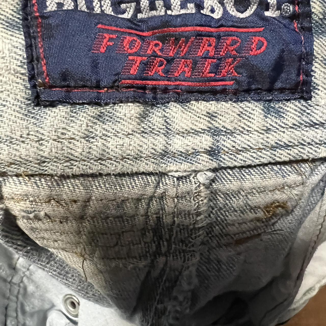 Rare Vintage Bugle Boy 80s 90s Acid Wash Big Pocket... - Depop