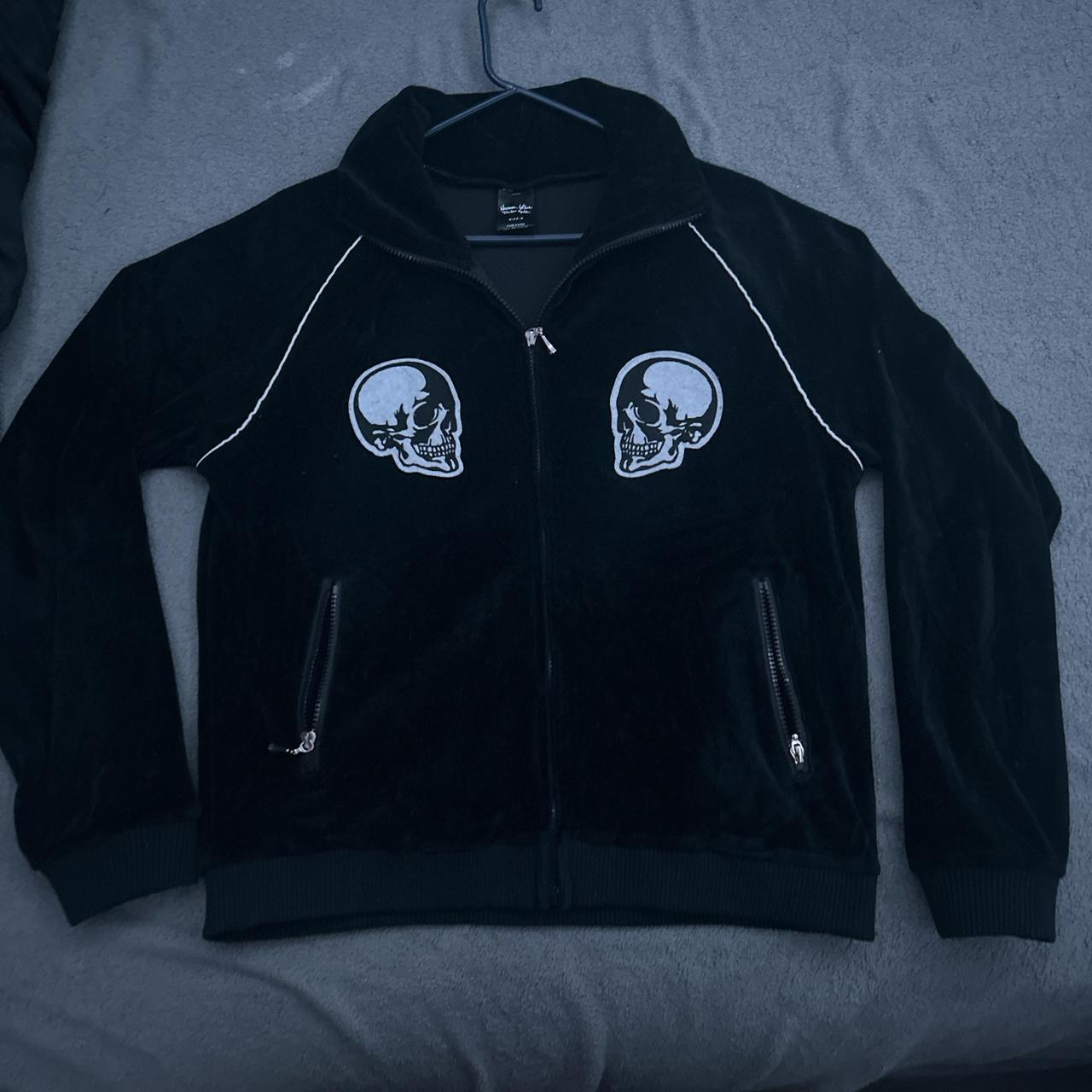 Number (N)ine Double skull Velour worn but no... - Depop