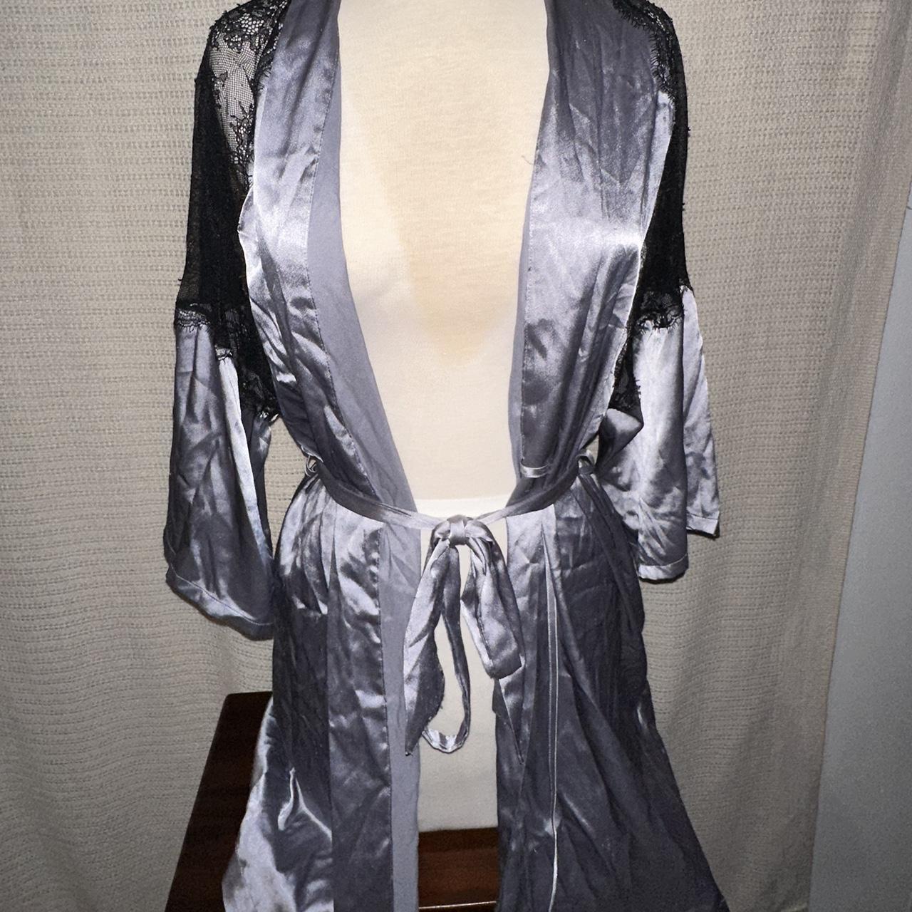 victoria’s secret angel silk robe - Depop