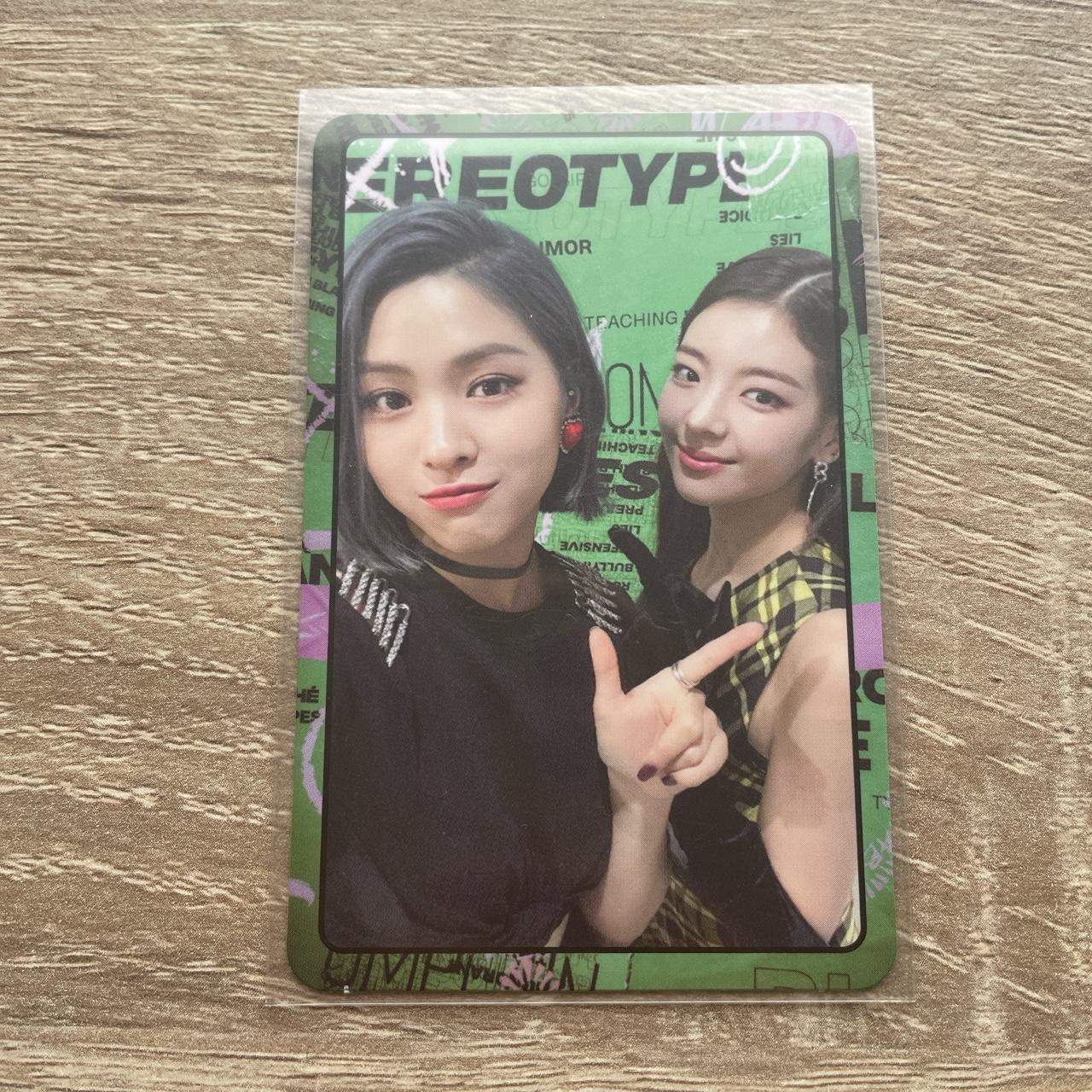 Itzy Wannabe Couple Photocards Ryujinandlia Depop