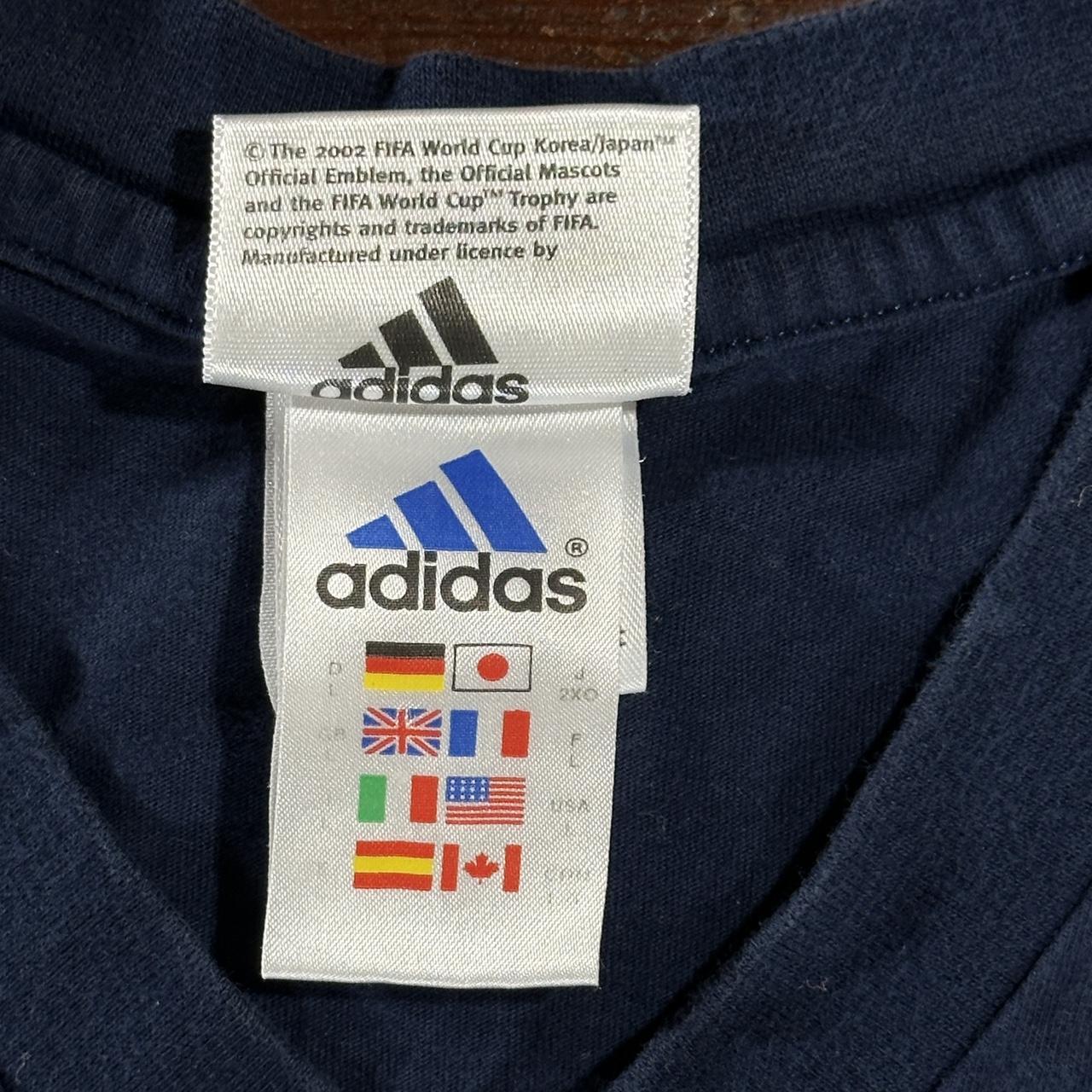 2000s Vintage Adidas 2002 World Cup Korea Japan... - Depop
