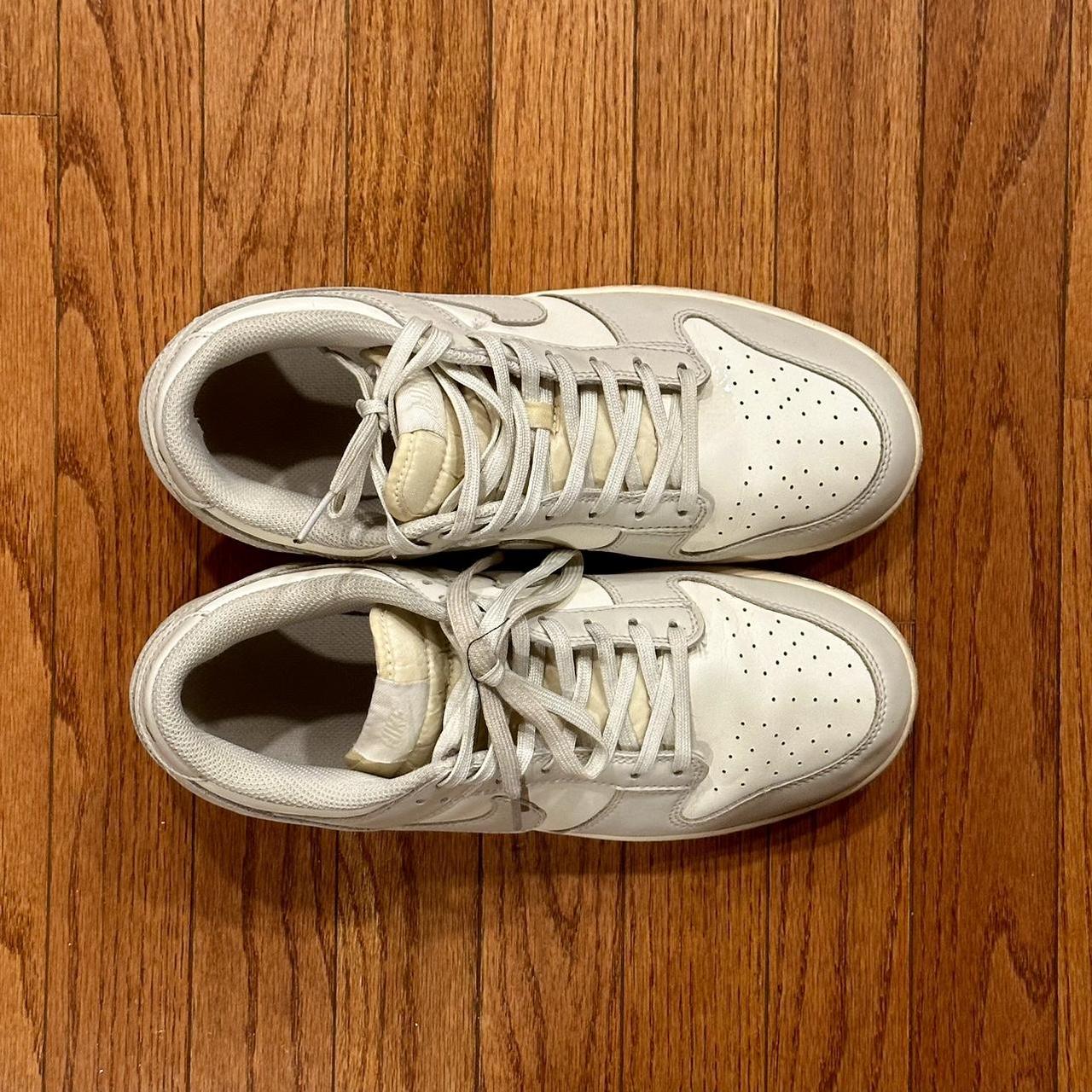 Nike Dunk Low Light Bone Size 10 Fits a... - Depop