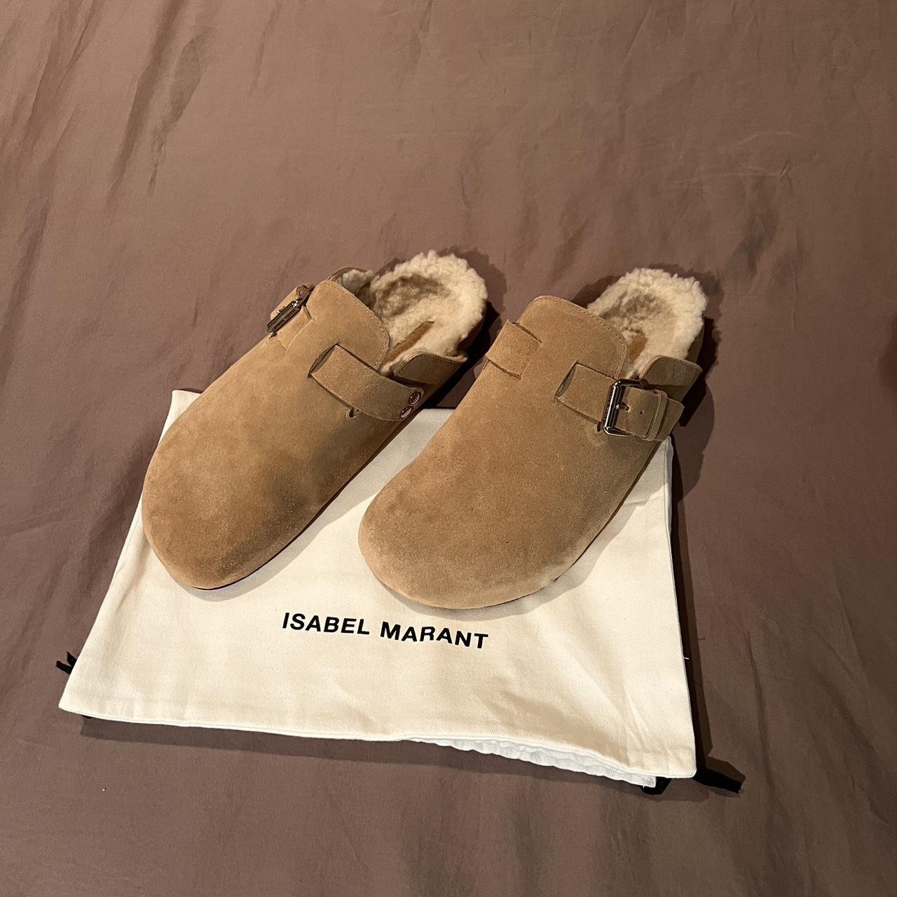 Isabel Marant Mirvinh Slippers SIZE 42 - Depop