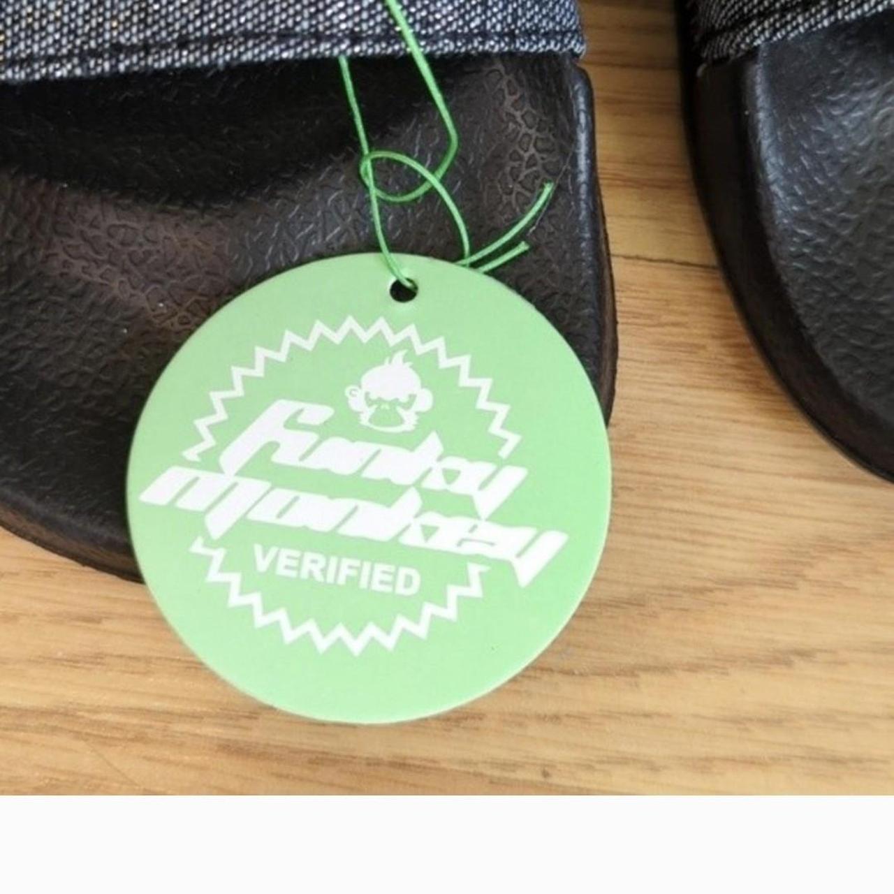 Funky Monkey Sparkle Bow Slides- SZ 7 - Depop