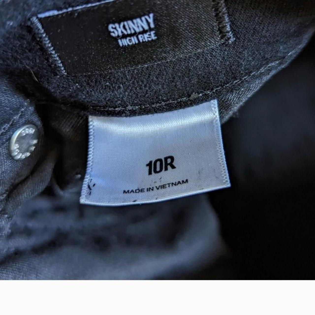 Express High Rise Skinny Dark Wash Jeans-SZ 10R - Depop