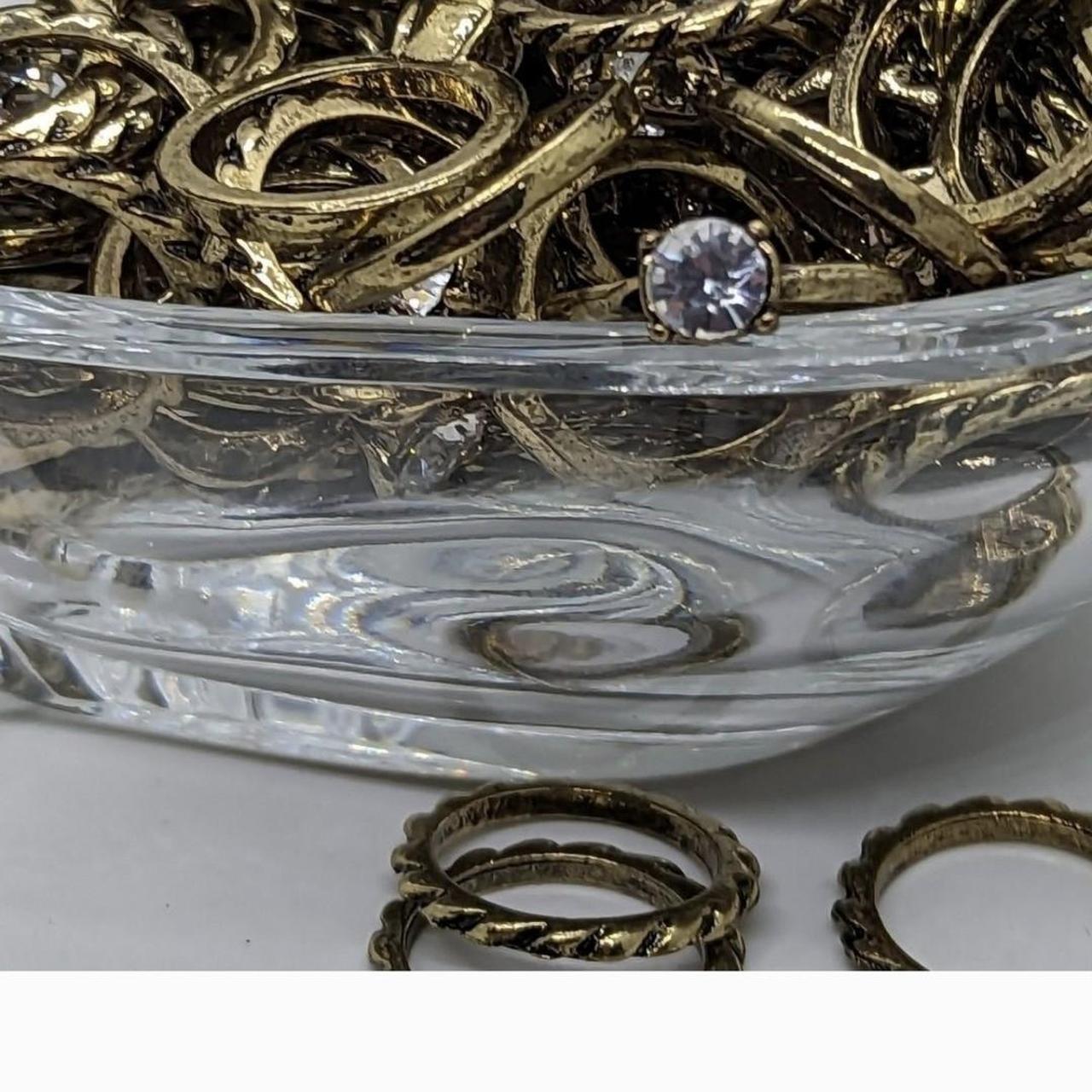 Gold Tone Rings Craft Bundle Lot-for crafting or... - Depop