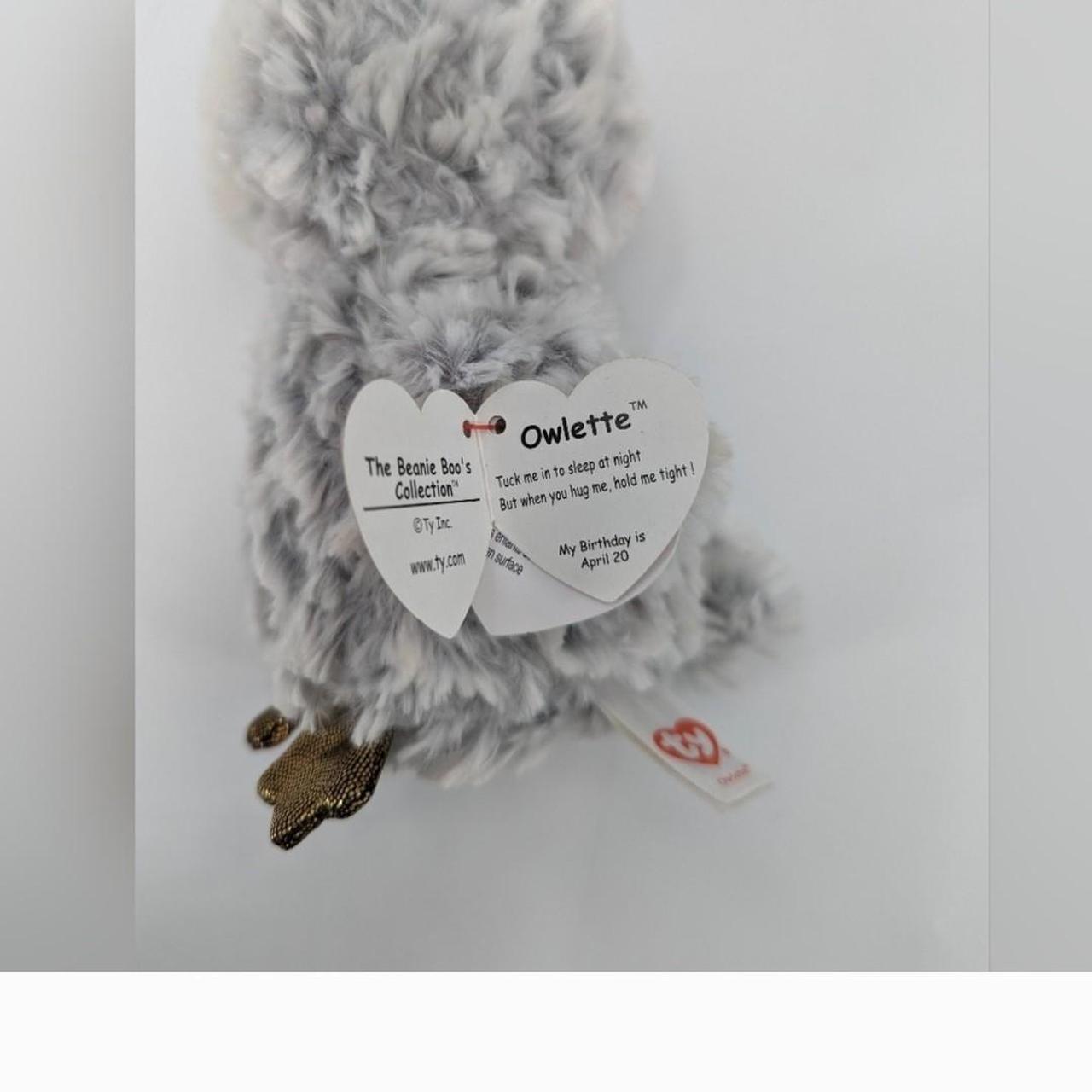 Ty Beanie Boo Owlette the Owl 6" - Depop