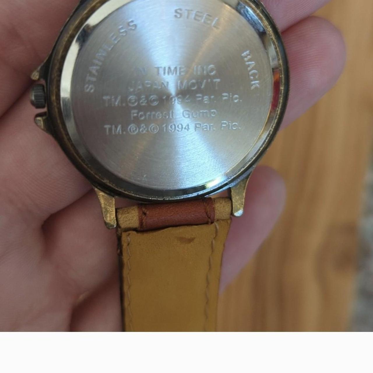 Bubba Gump Shrimp Vintage Watch Brown Leather... - Depop