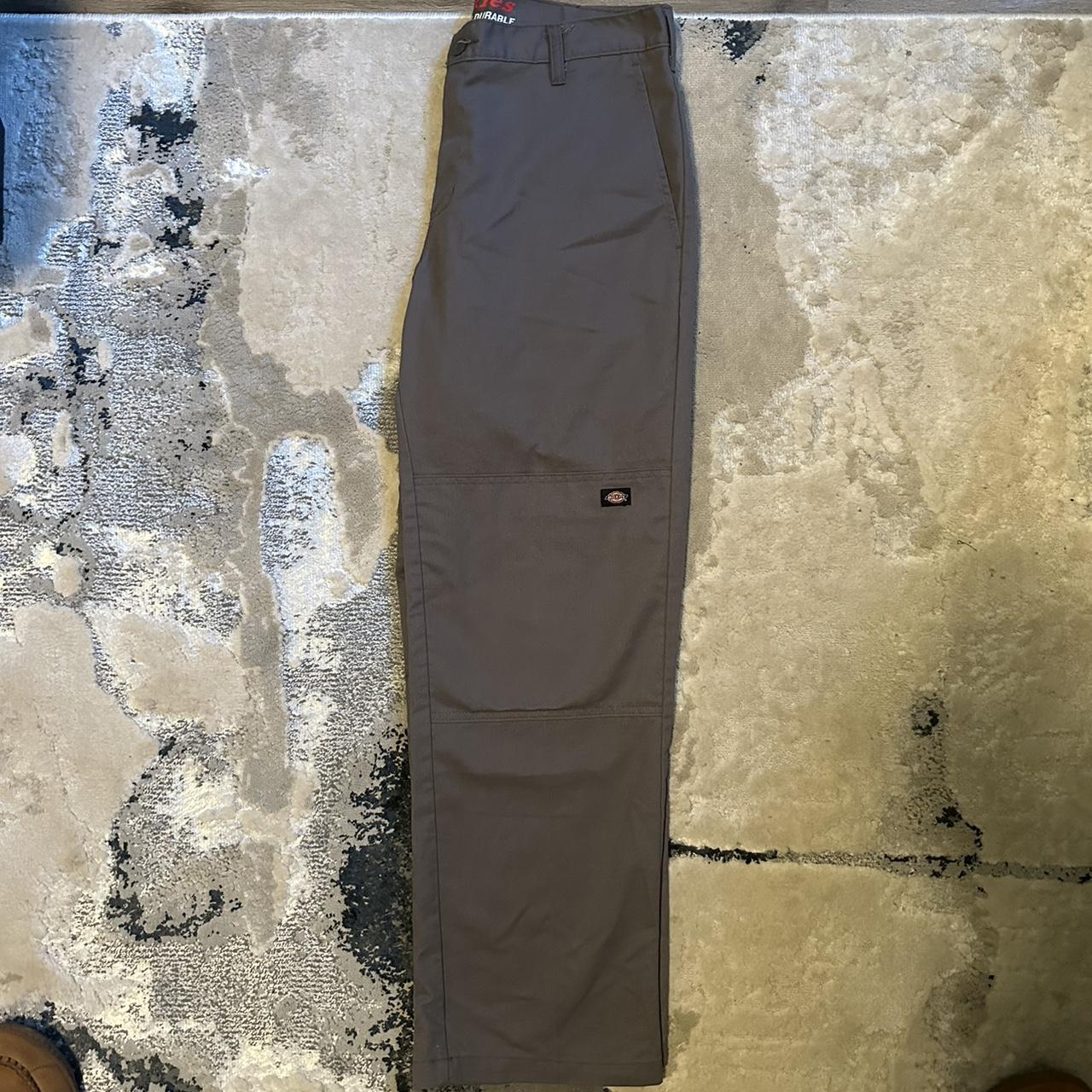 Dickie’s Men’s Grey Straight Leg Pant No flaws ;... - Depop