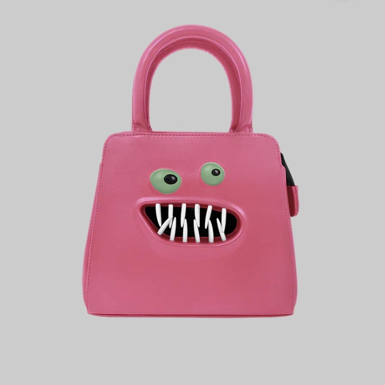 Syckli- medium monster bag PINK price negotiable... | Depop