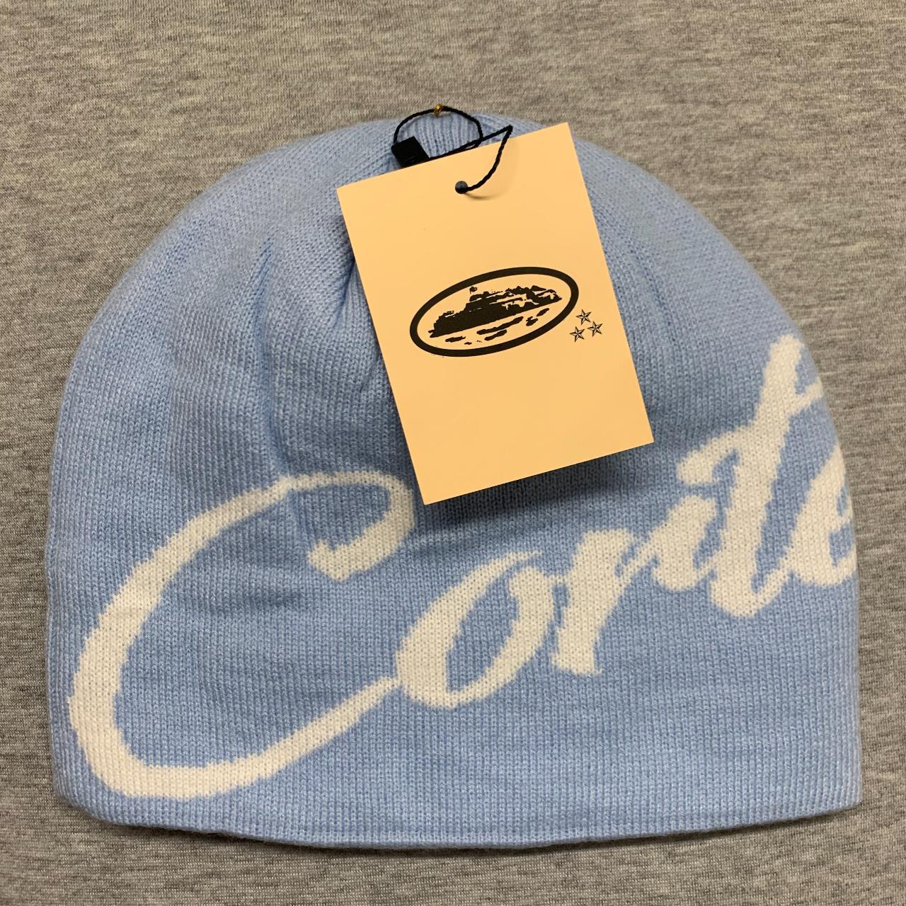 Corteiz beanie color blue Ships ASAP - Depop